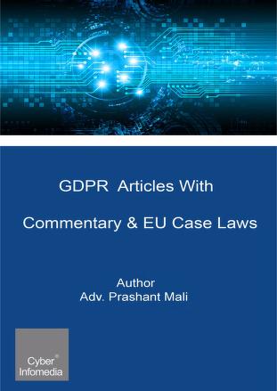 GDPR Articles With Commentary & EU Case Laws by Prashant Mali | Goodreads