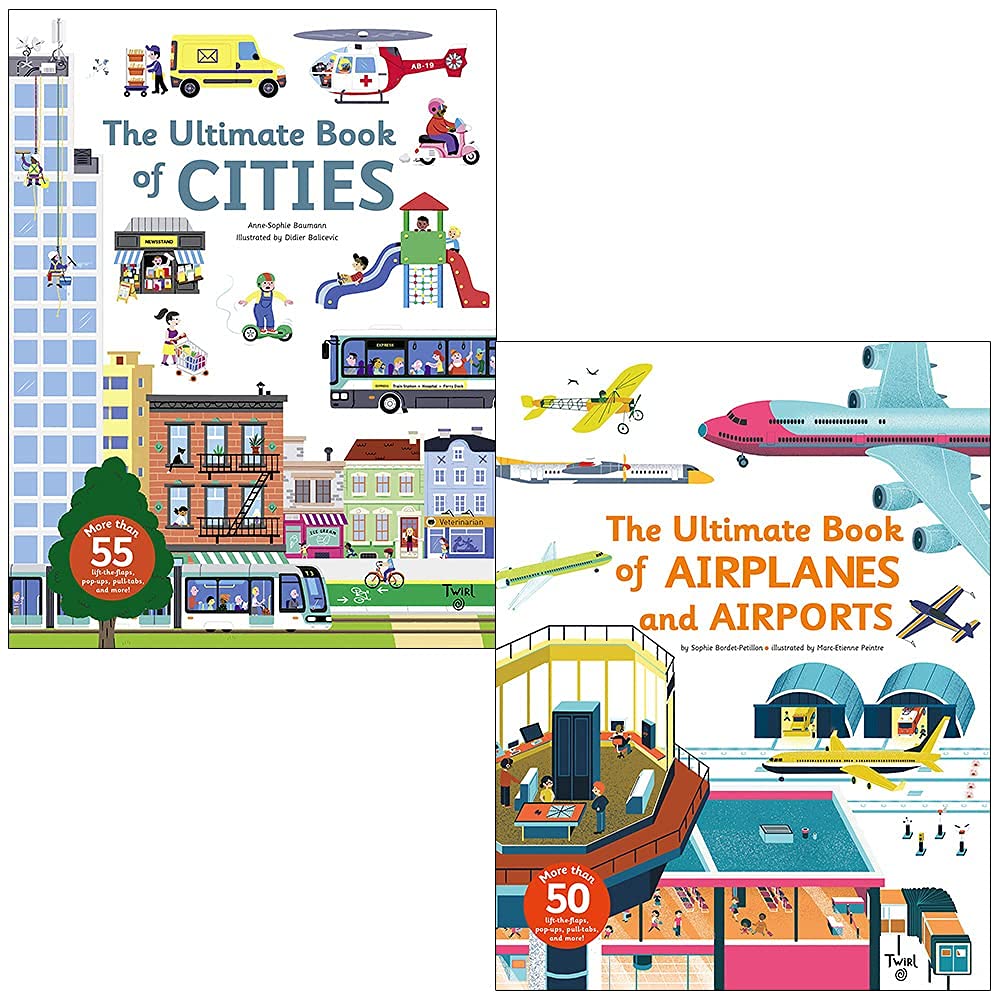 The Ulimate Book Series 2 Books Collection Set (Ultimate Book of Cities ...