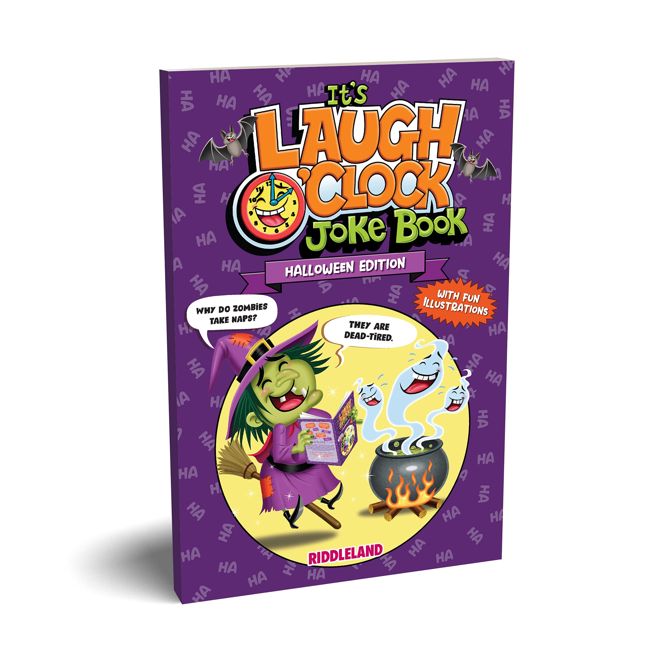 It's Laugh O'Clock Joke Book - Halloween Edition: For Boys and Girls ...