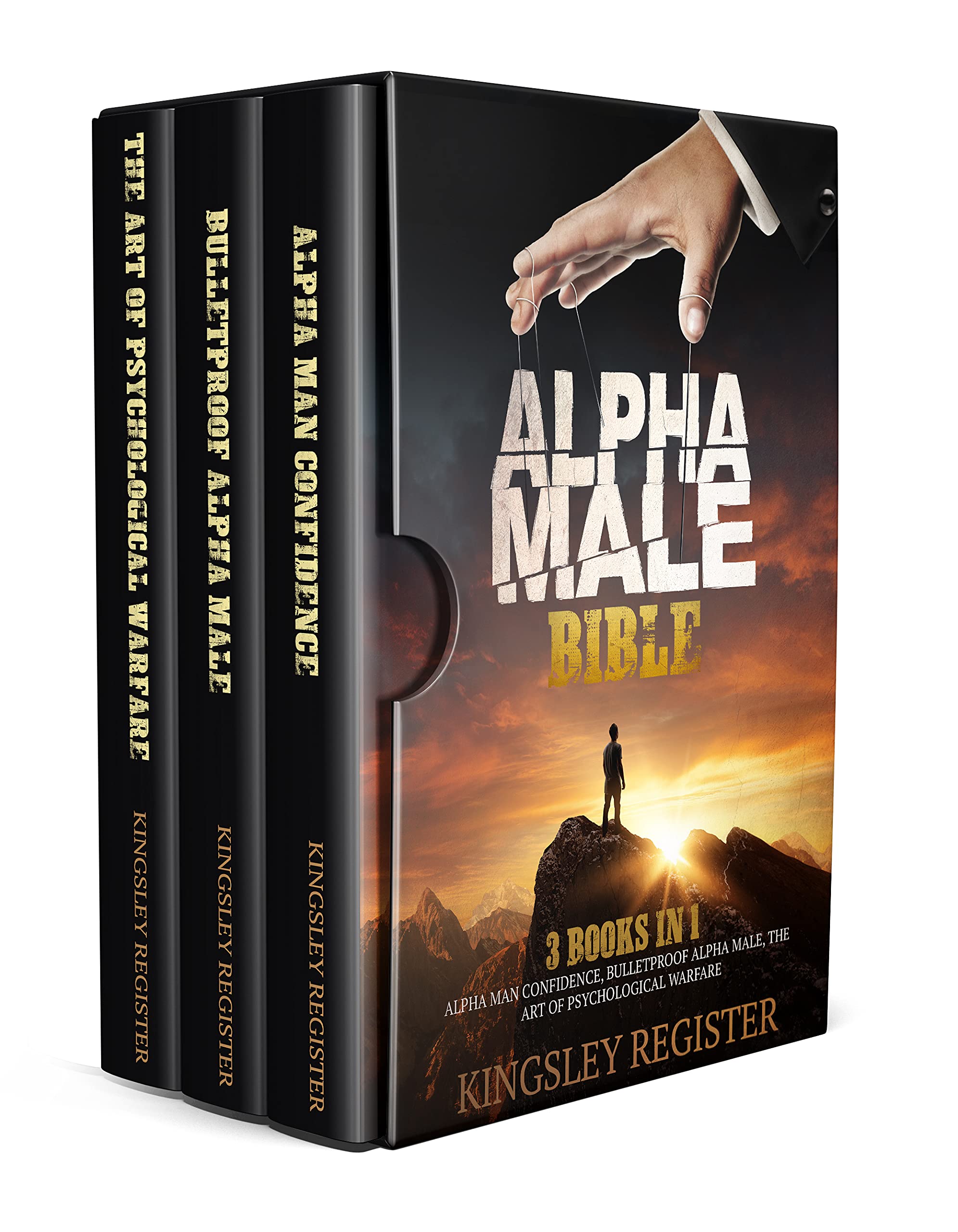 ALPHA MALE BIBLE: 3 Books in 1 Alpha Man Confidence, Bulletproof Alpha ...