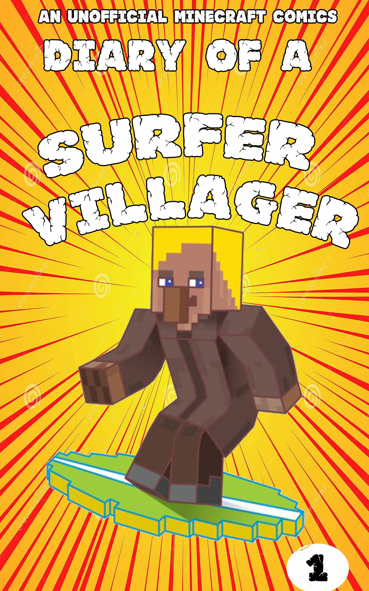 Diary of a Surfer Villager Comic Book: Story 1: an unofficial Minecraft ...