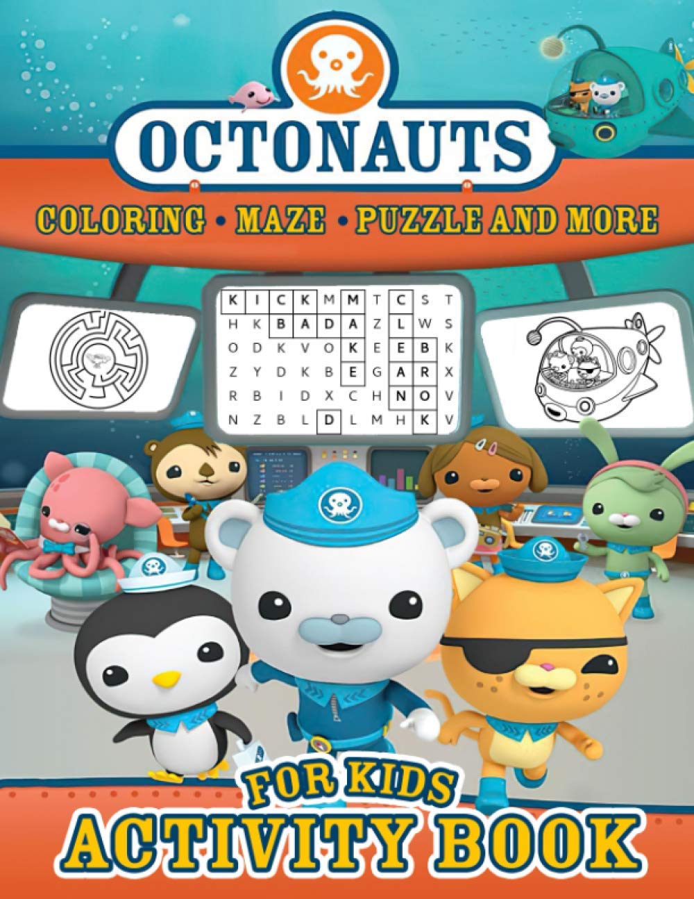 Octonauts Activity Book For Kids: Explore Children's Books With Lots Of ...