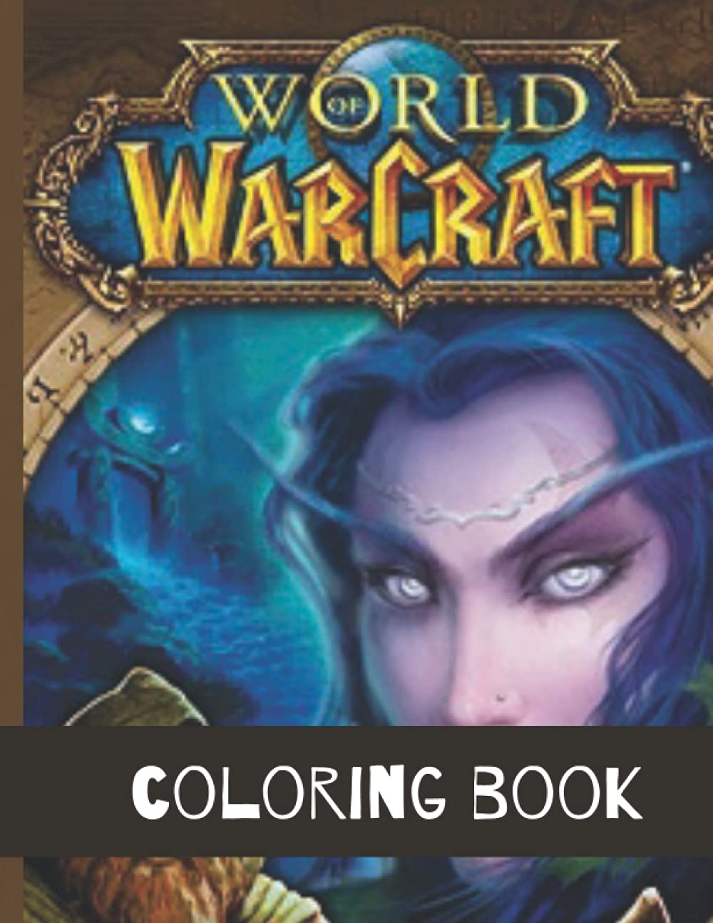 8.5" x 11" World of Warcraft Coloring Book - Fun Coloring book for kids ...