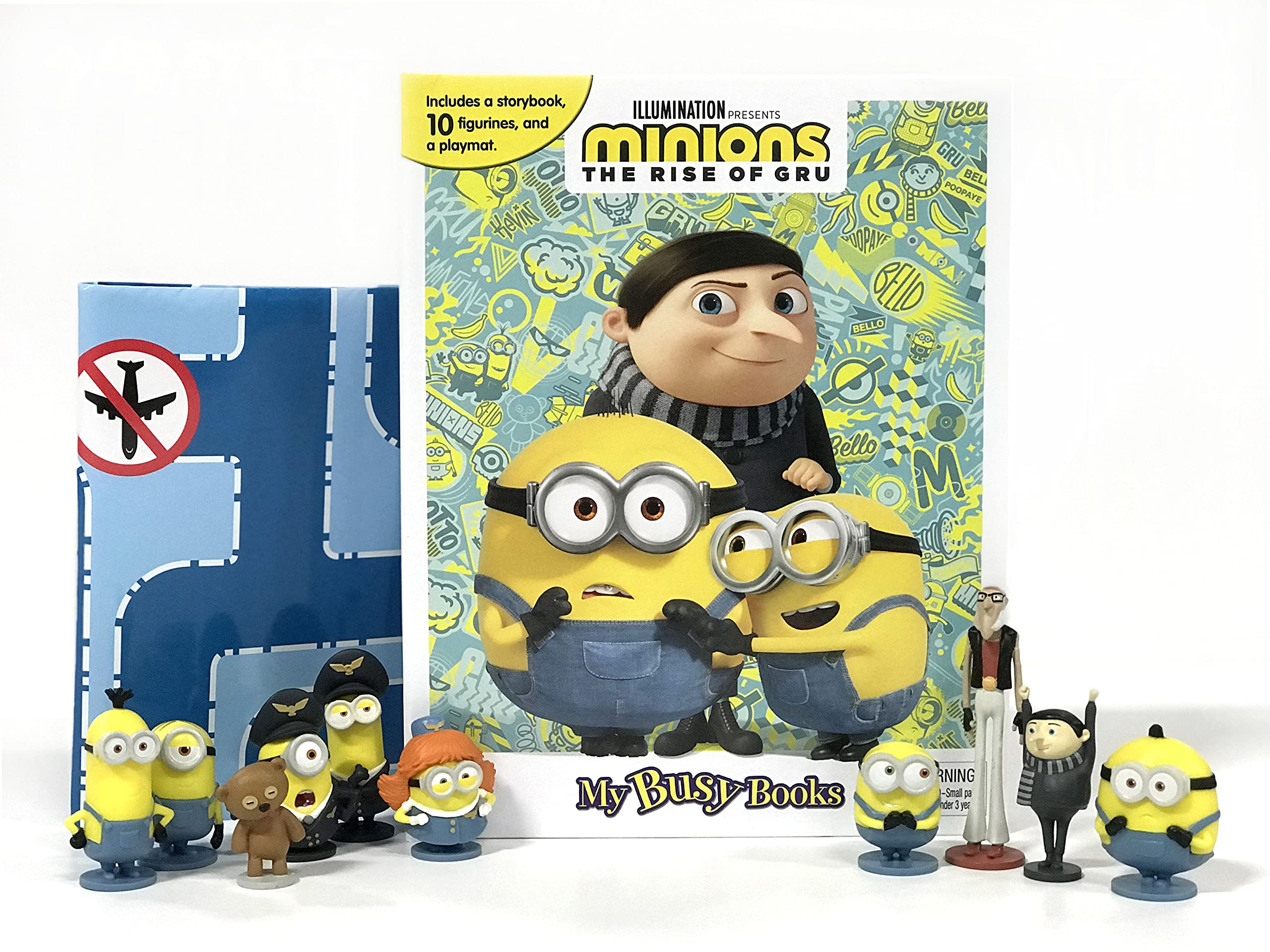 Phidal - Universal Minions: The Rise of Gru My Busy Books - 10 ...