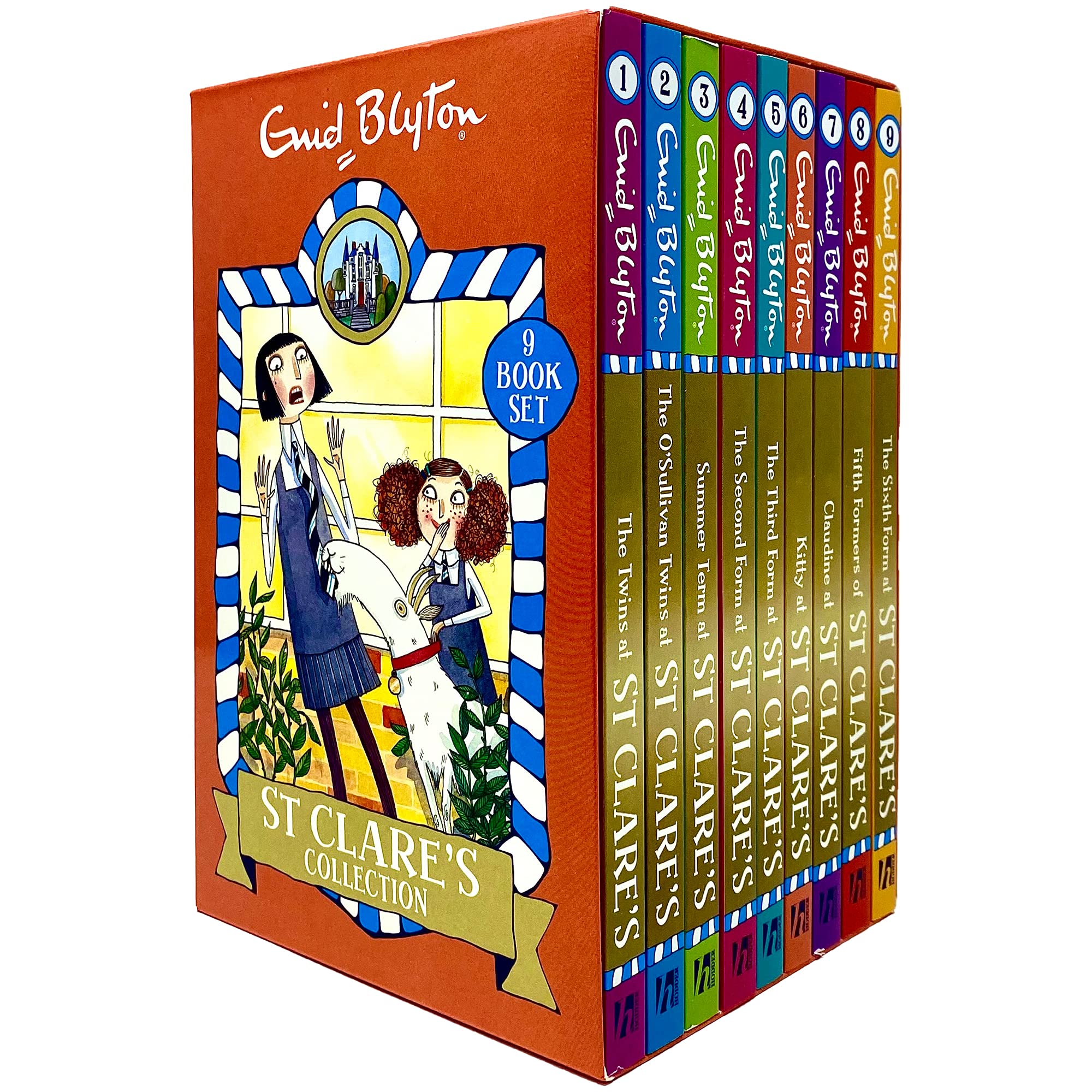 St Clare's Collection 9 Books Box Set by Enid Blyton by Enid Blyton ...