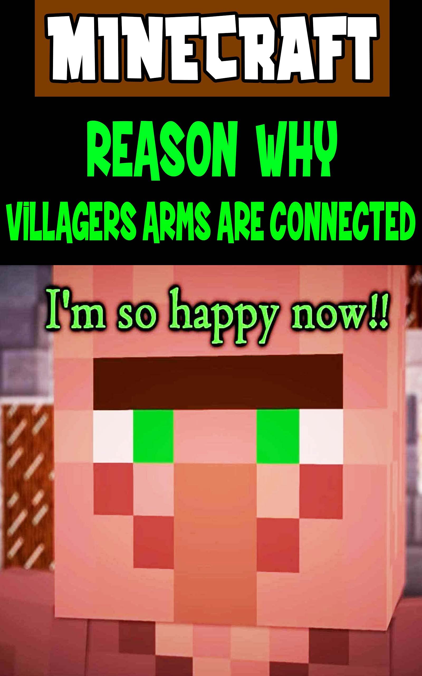 Minecraft Comic: Reason Why Villagers Arms are Connected by Michel ...