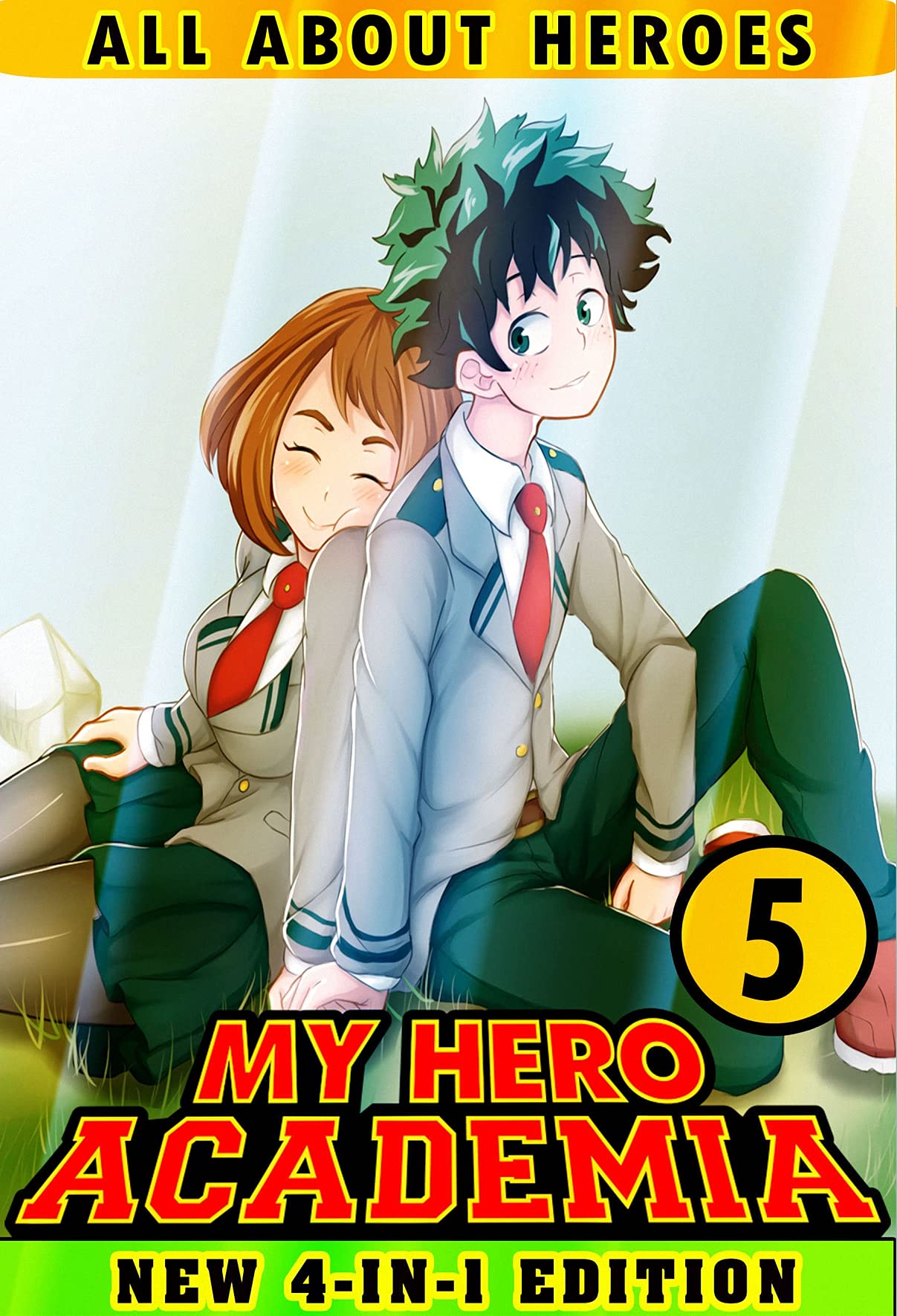 All My Hero: Book 5 Collection - Fantasy Manga Action Shonen Academia ...