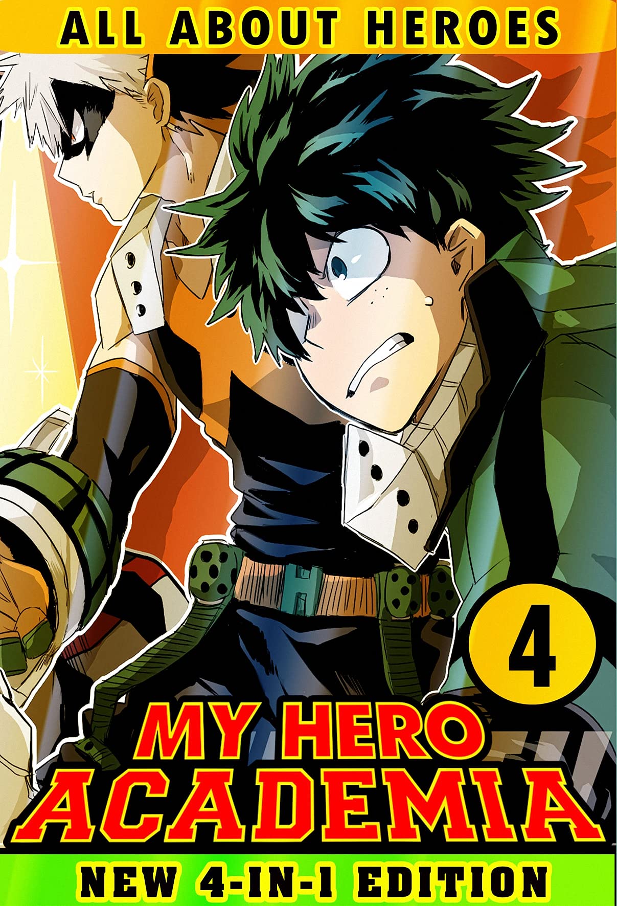 All My Hero: Book 4 Collection - Fantasy Manga Action Shonen Academia ...