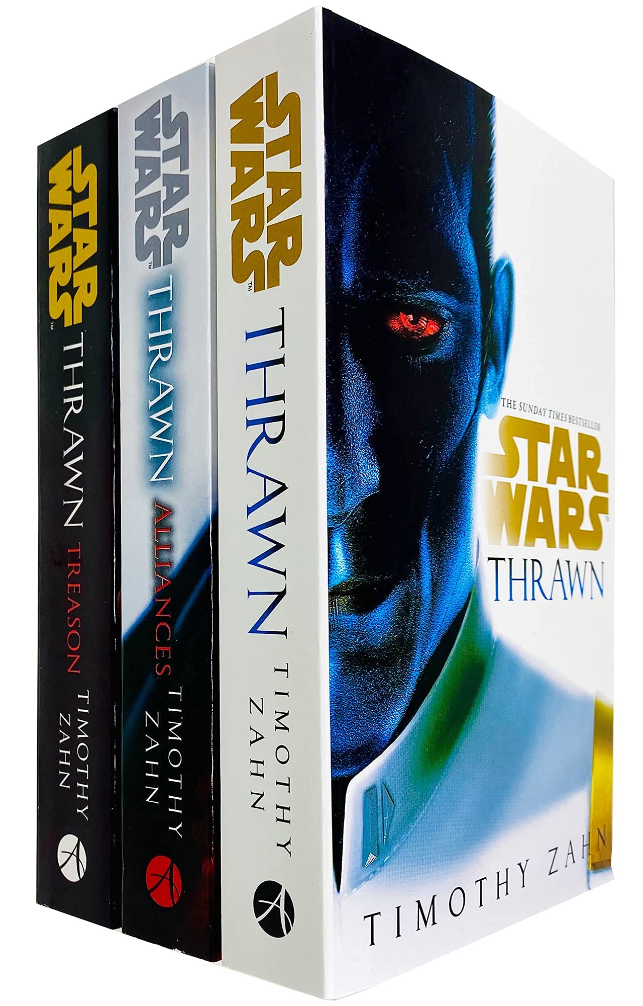 Star Wars: Thrawn Series Books 1 - 3 Collection Set by Timothy Zahn by ...