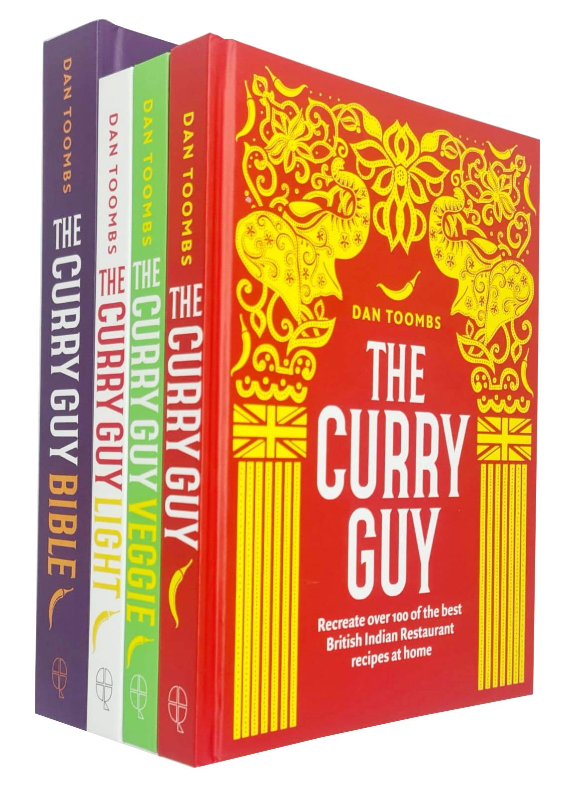 The Curry Guy Collection 4 Books Set By Dan Toombs by Dan Toombs ...