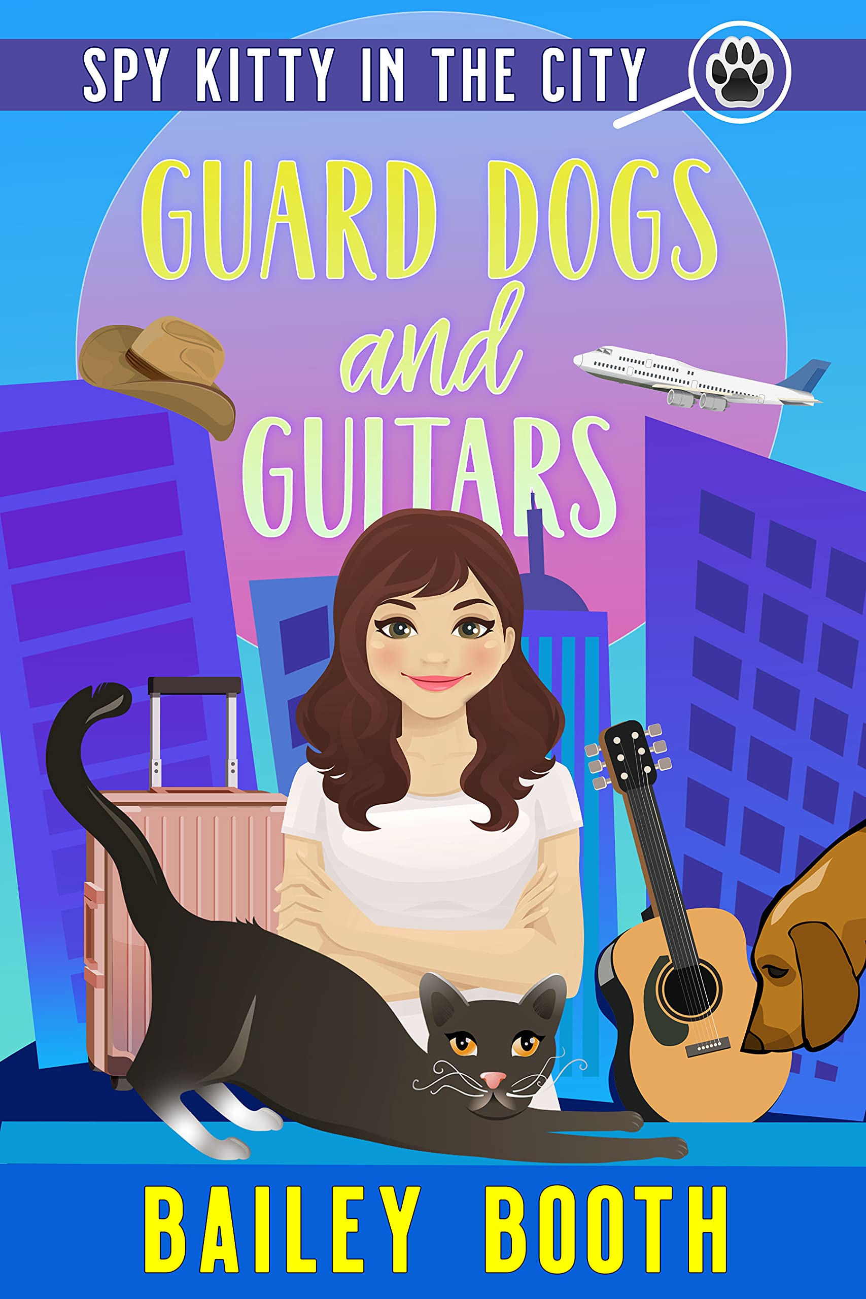 Guard Dogs and Guitars (Spy Kitty in the City) by Bailey Booth | Goodreads