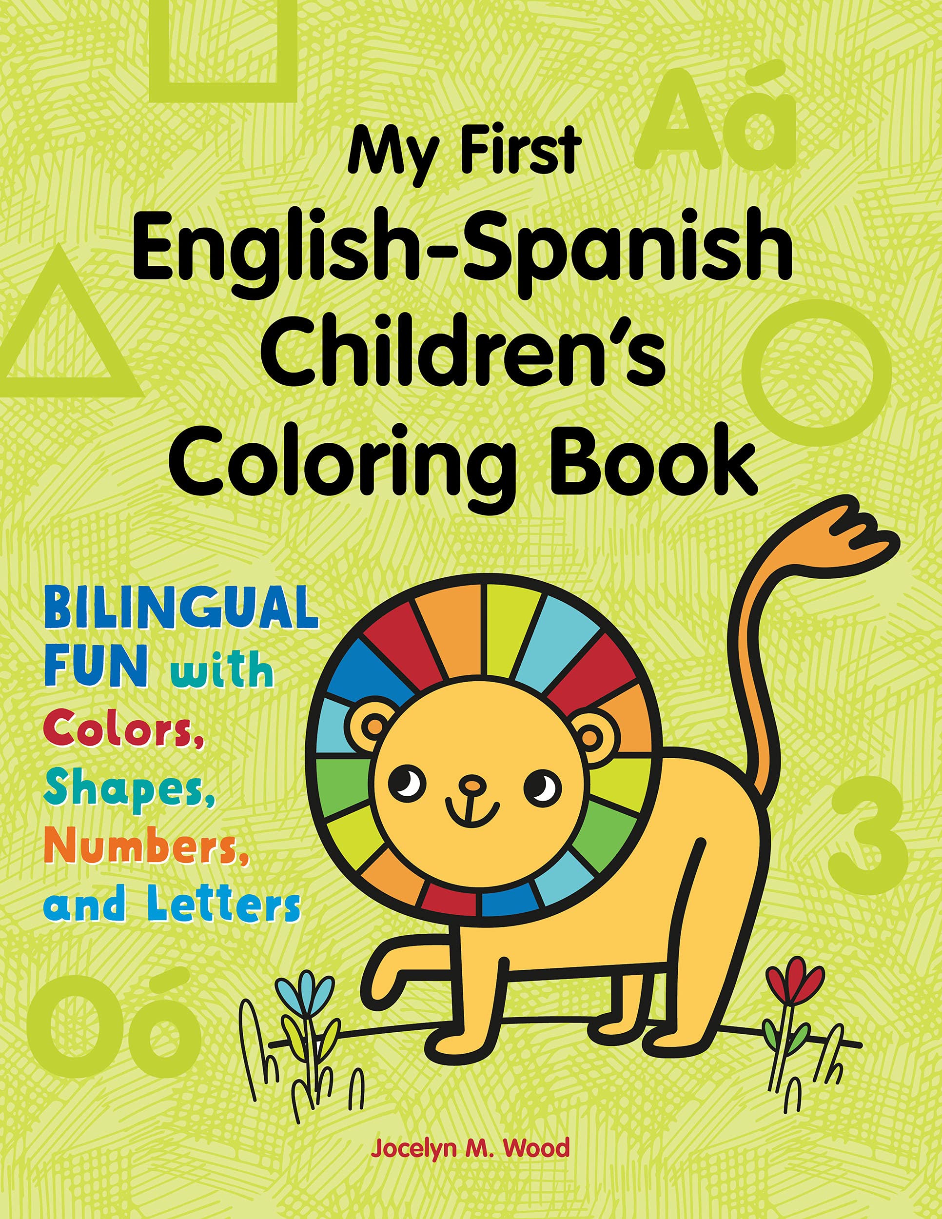 My First English-Spanish Children's Coloring Book: Bilingual Fun with ...