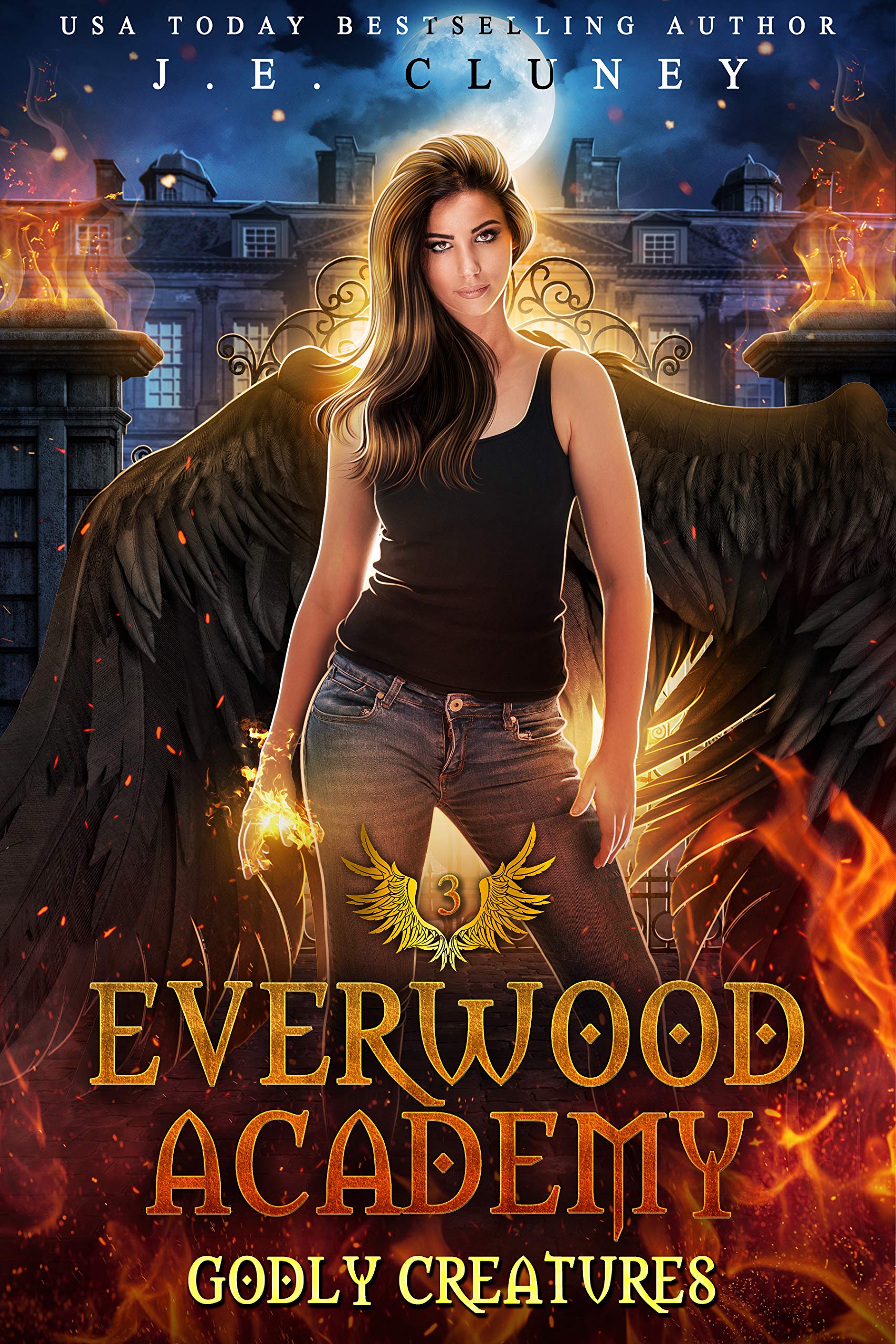 Godly Creatures (Everwood Academy #3) by J.E. Cluney | Goodreads
