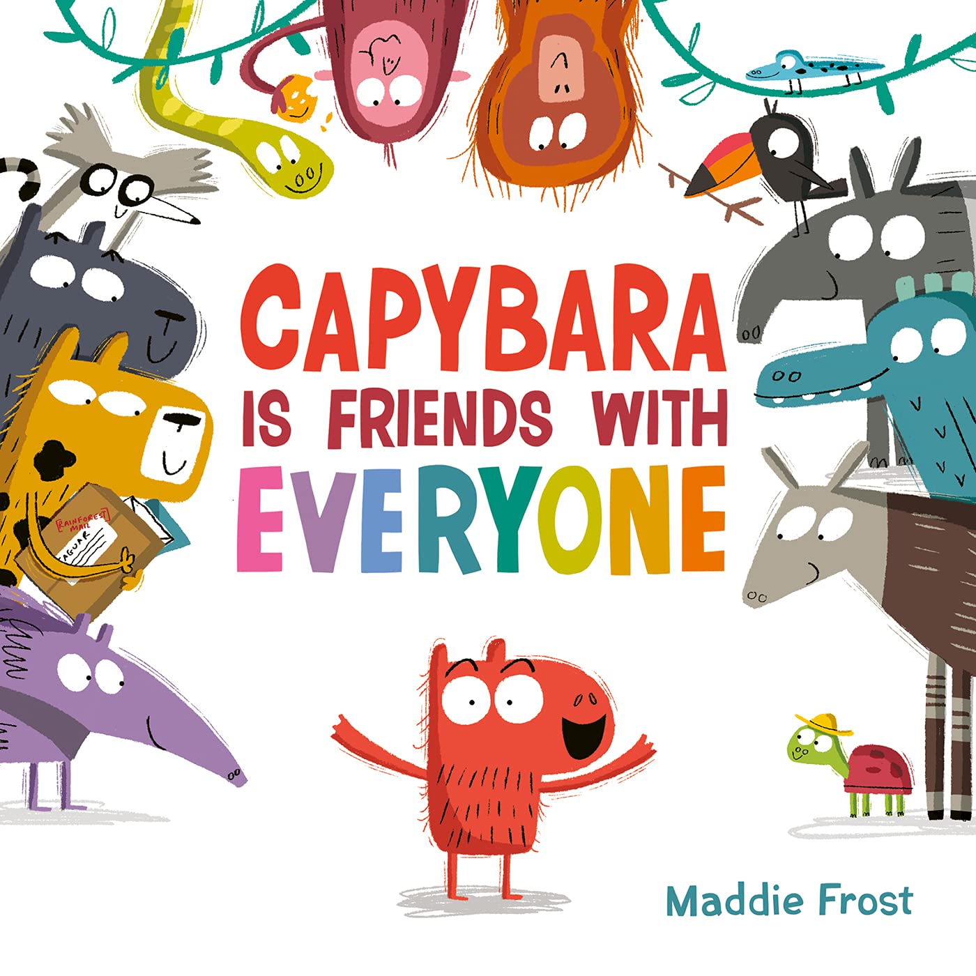 Capybara Is Friends with Everyone by Maddie Frost | Goodreads
