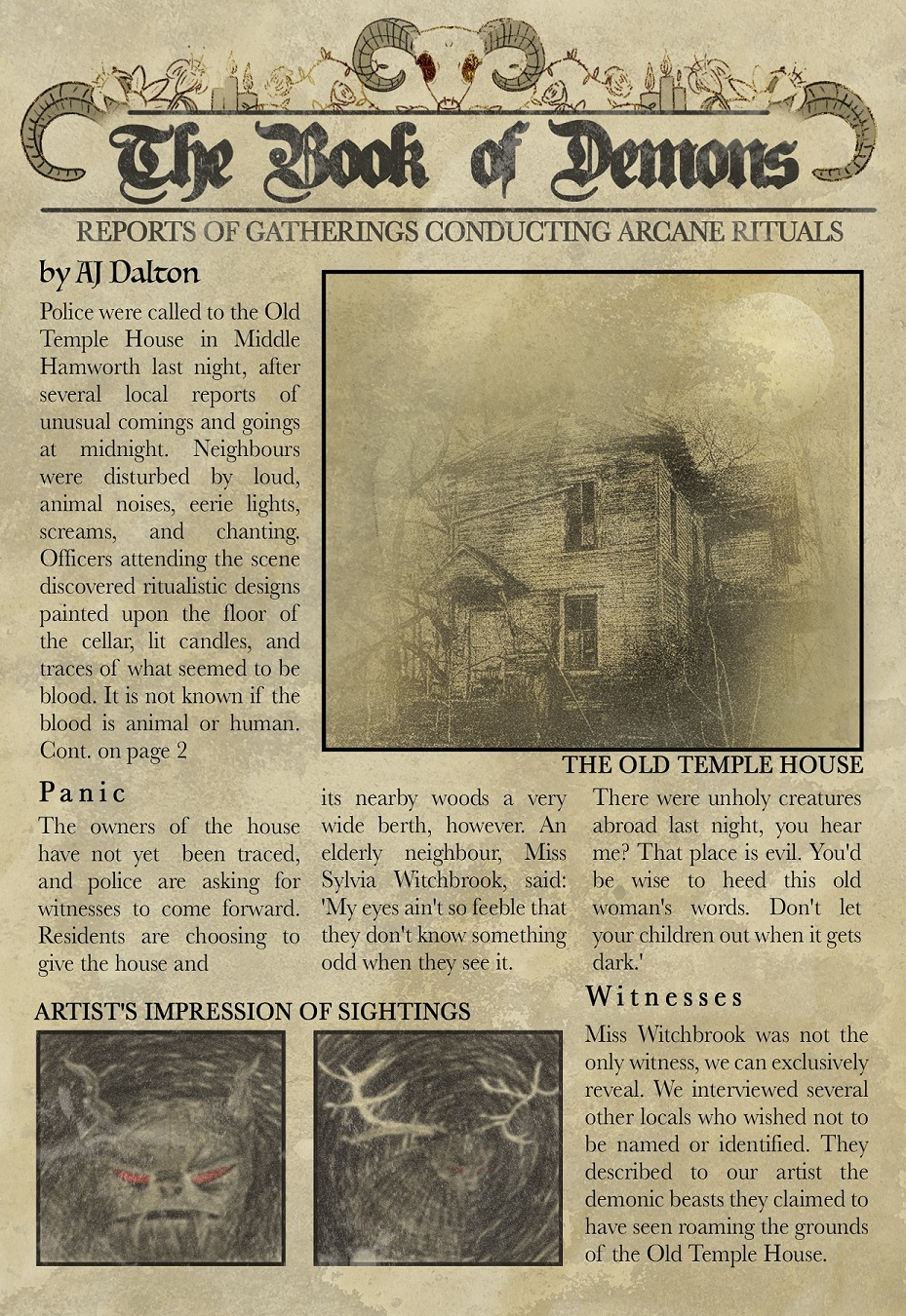 The Book of Demons by A.J. Dalton | Goodreads