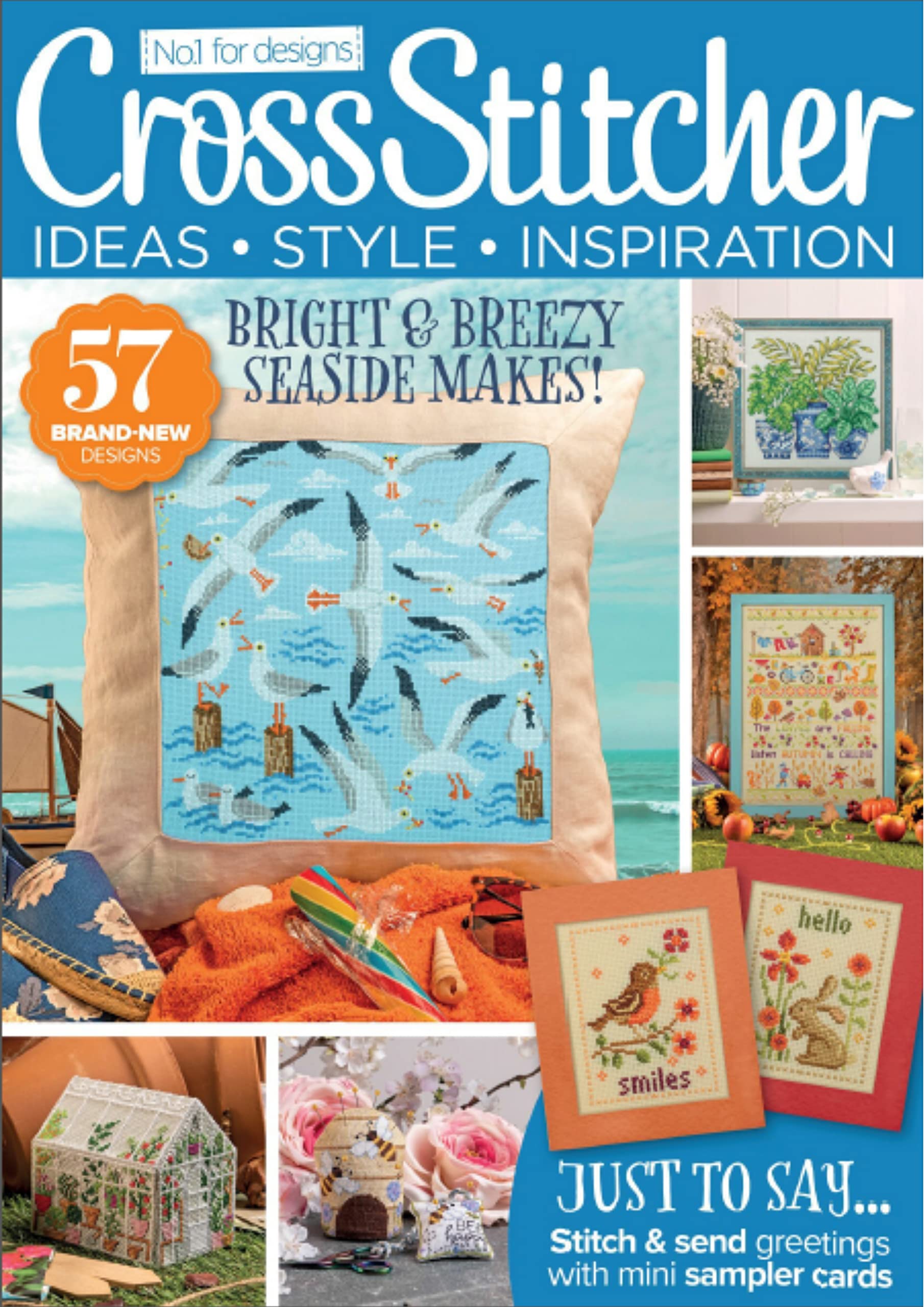 Cross Stitcher Magazine.: 57 brand new designs. by Destiny Publishing ...