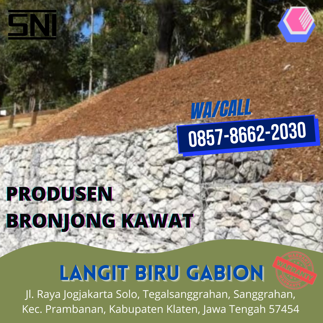 TERUNGGUL, Call 0857-8662-2030, Bronjong Kawat dan Batu by Jual ...