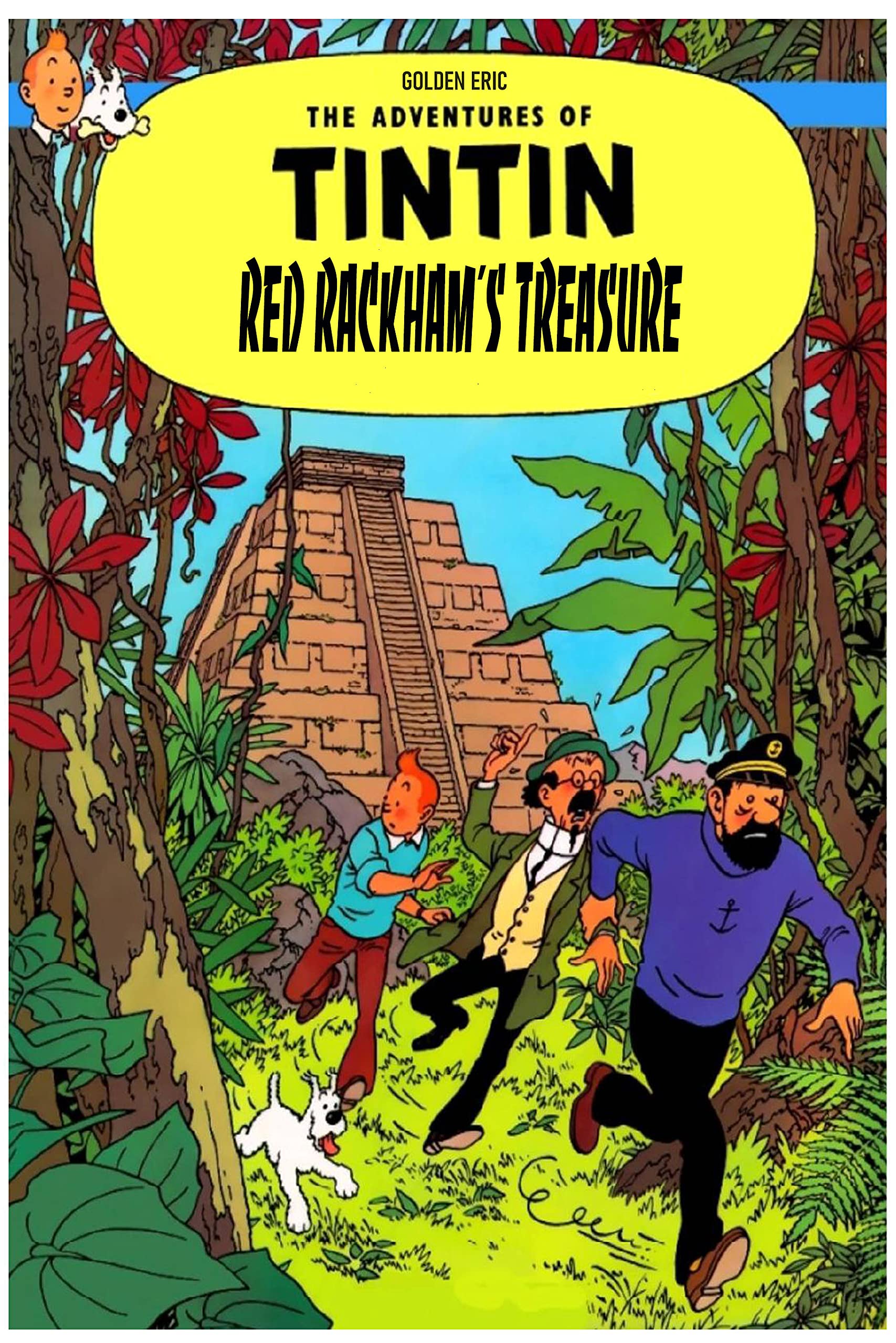 TinTin and The Adventures full series: Issue 12-RED RACKHAM'S TREASURE ...