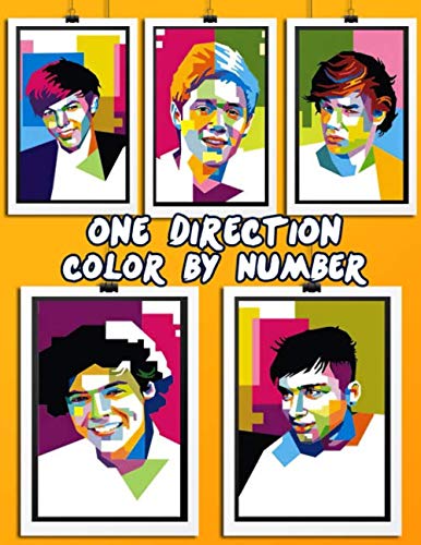 One Direction Color By Number: An Astounding Way Of Relaxing ...