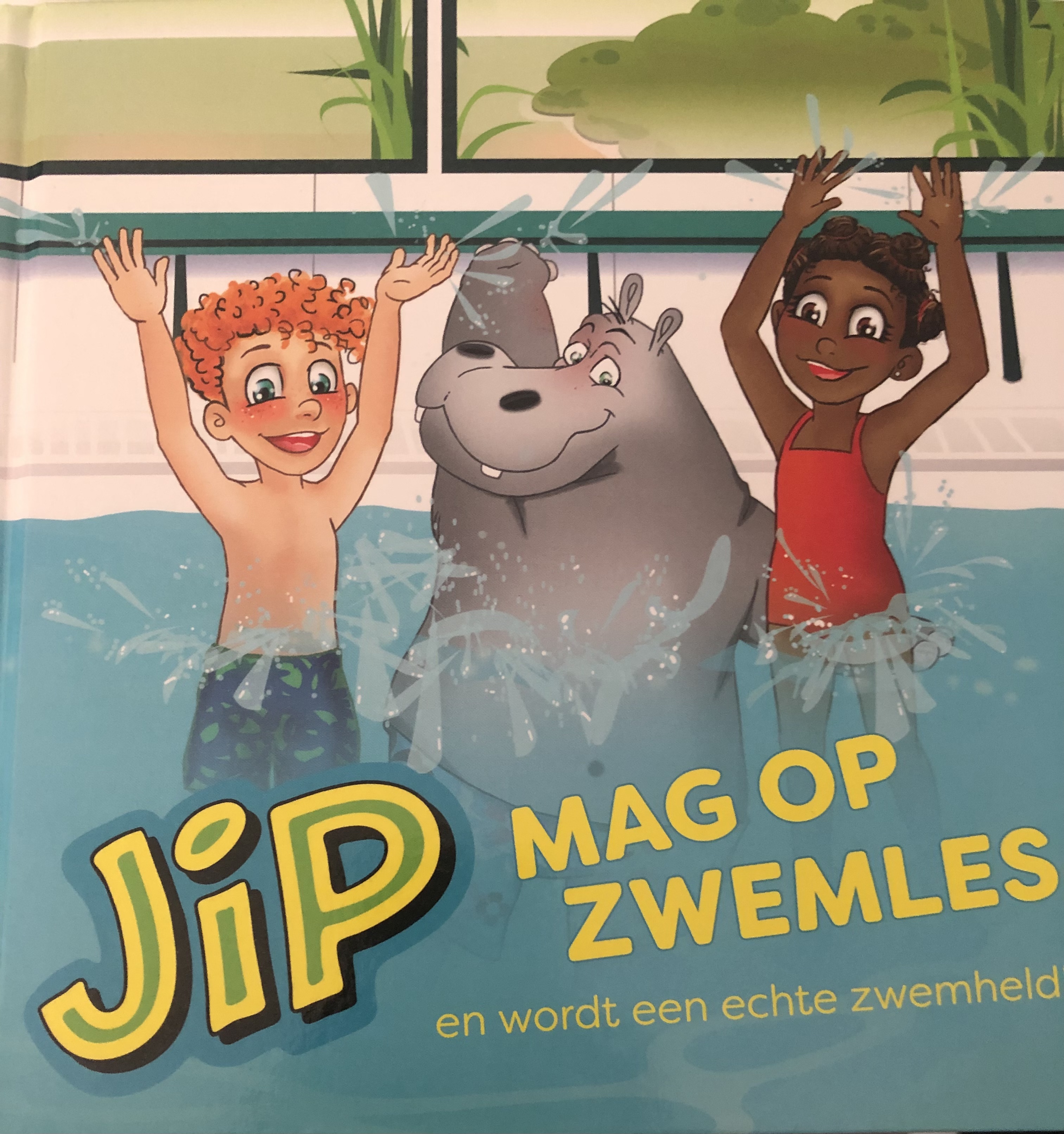 Jip mag op zwemles en wordt een echte zwemheld! by Ernestien Honning ...