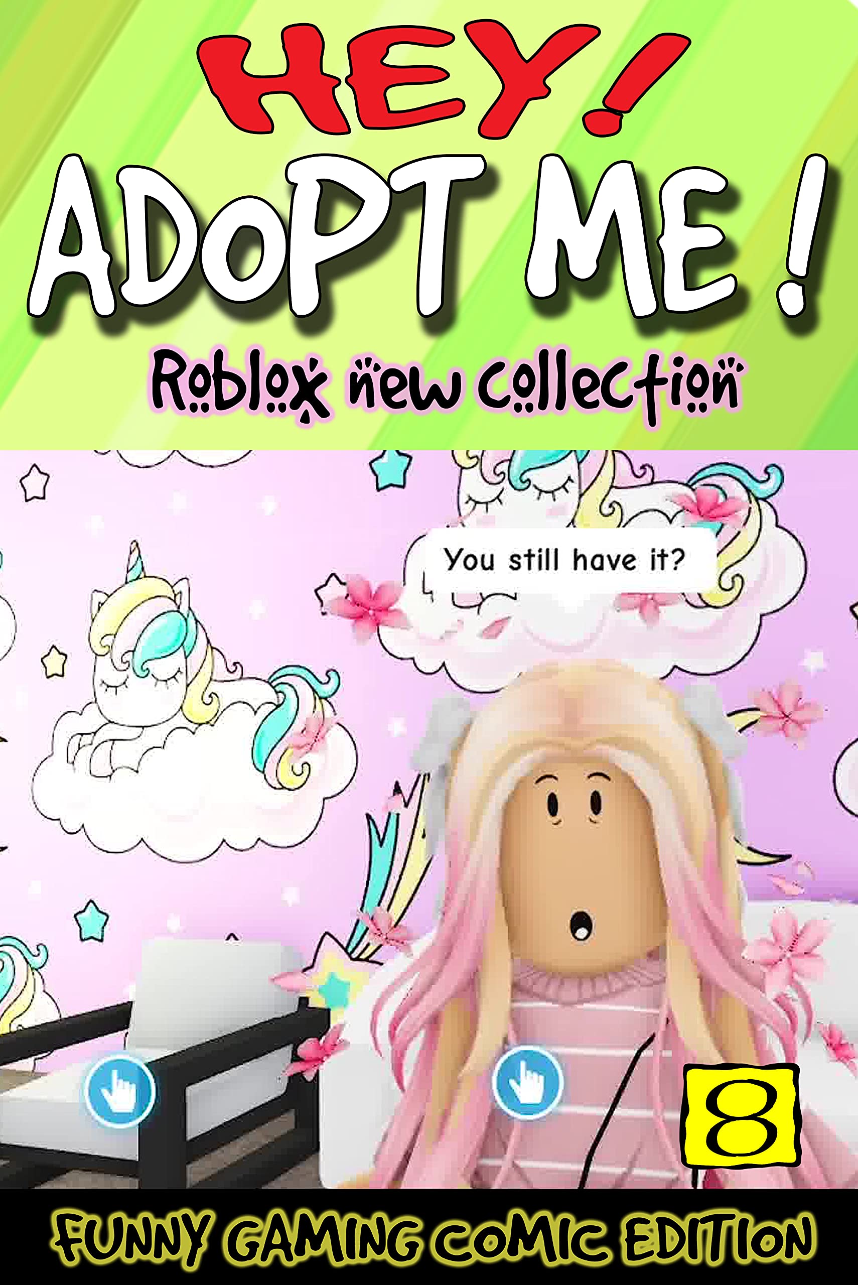 Funny Gaming Comic Traderie Adopt Me Roblox New Collection Vol 8: He ...