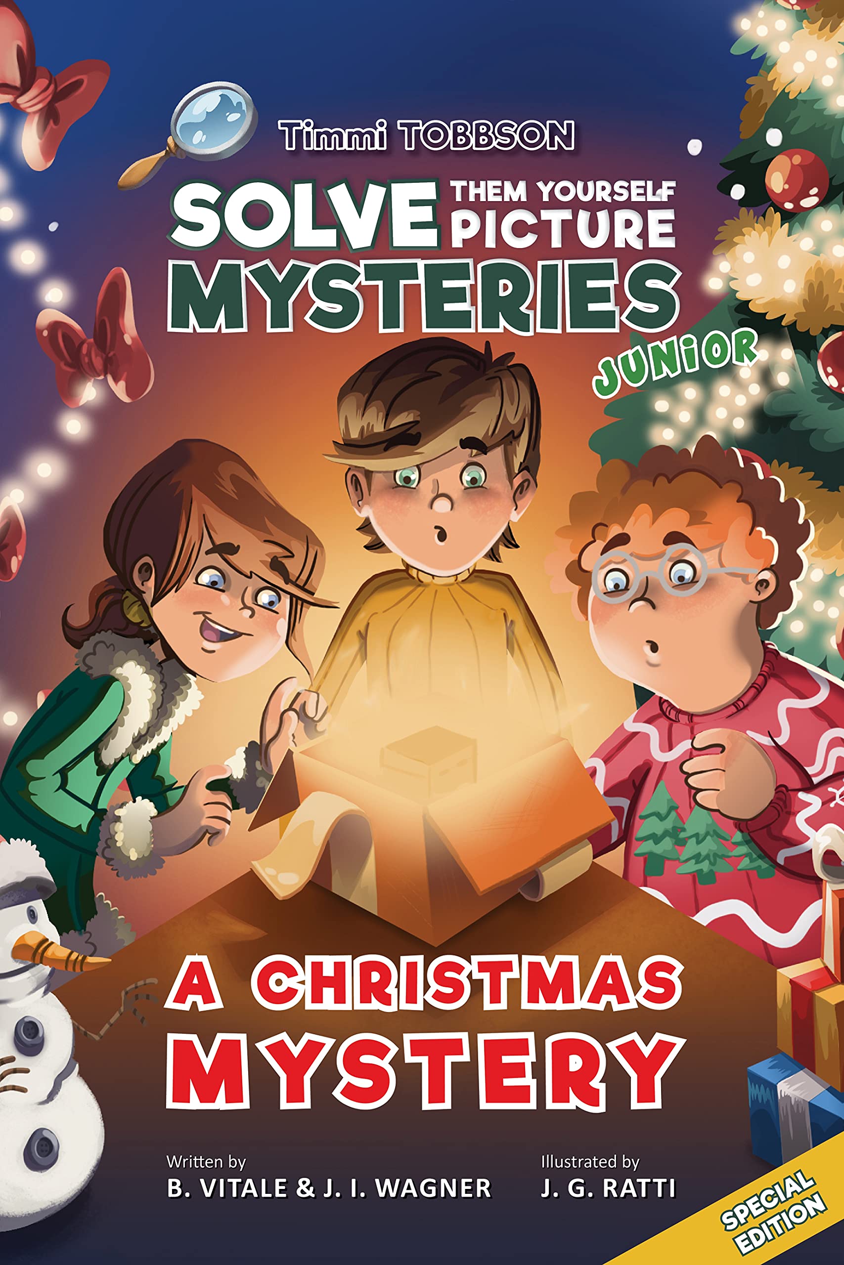 A Christmas Mystery: A Timmi Tobbson Junior (6-8) Christmas Book (Solve ...