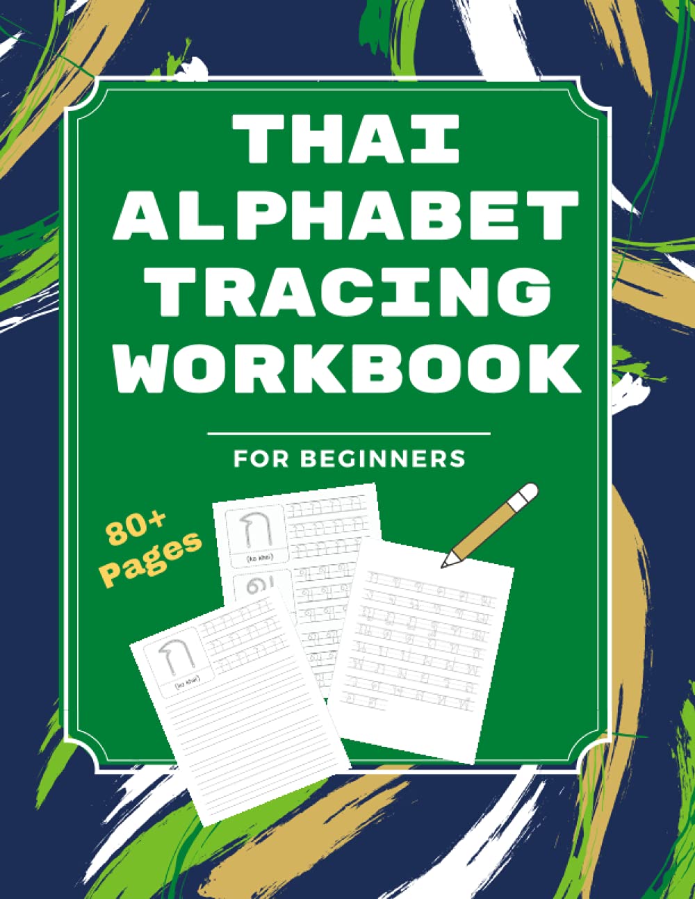 Thai Alphabet Workbook: Handwriting Practice: Learn How to Trace ...