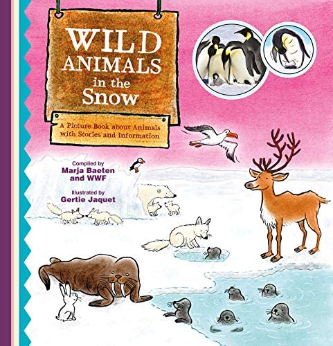 Wild Animals in the Snow. A Picture Book about Animals with Stories and ...