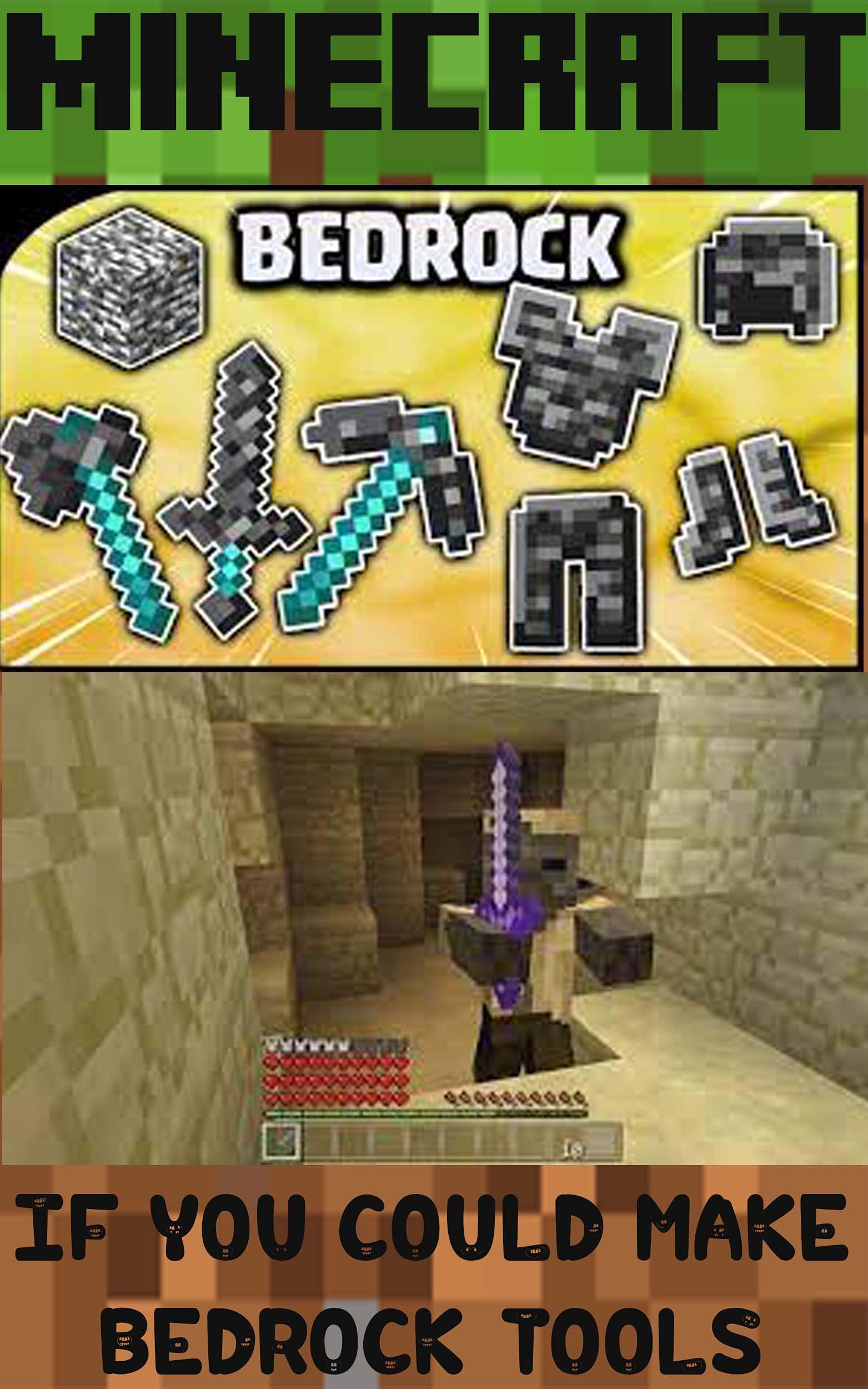 Minecraft comic books: If You Could Make Bedrock Tools by Garth Muller ...