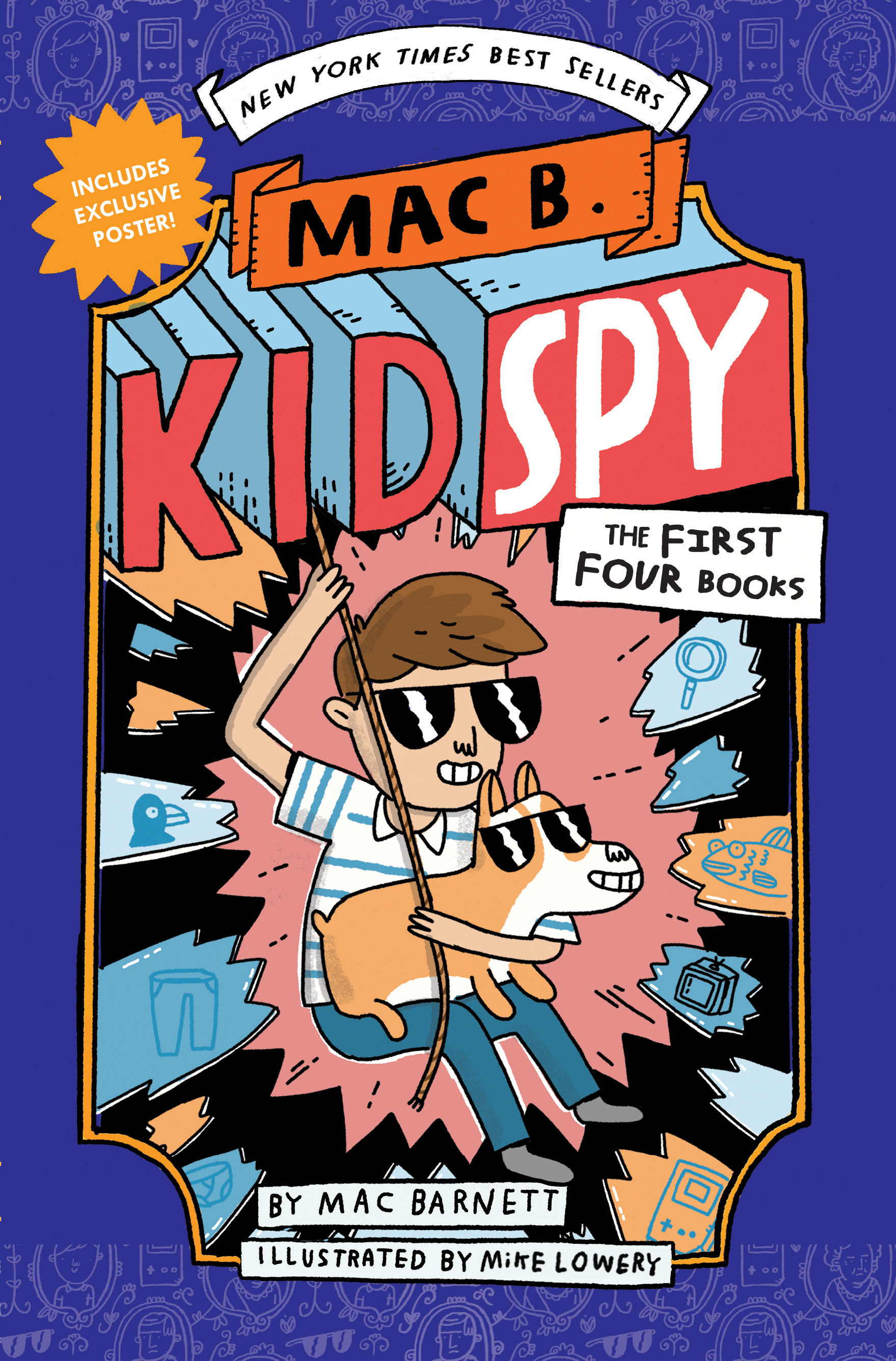 Mac B., Kid Spy Box Set, Books 1-4 (Mac B., Kid Spy) by Mac Barnett ...