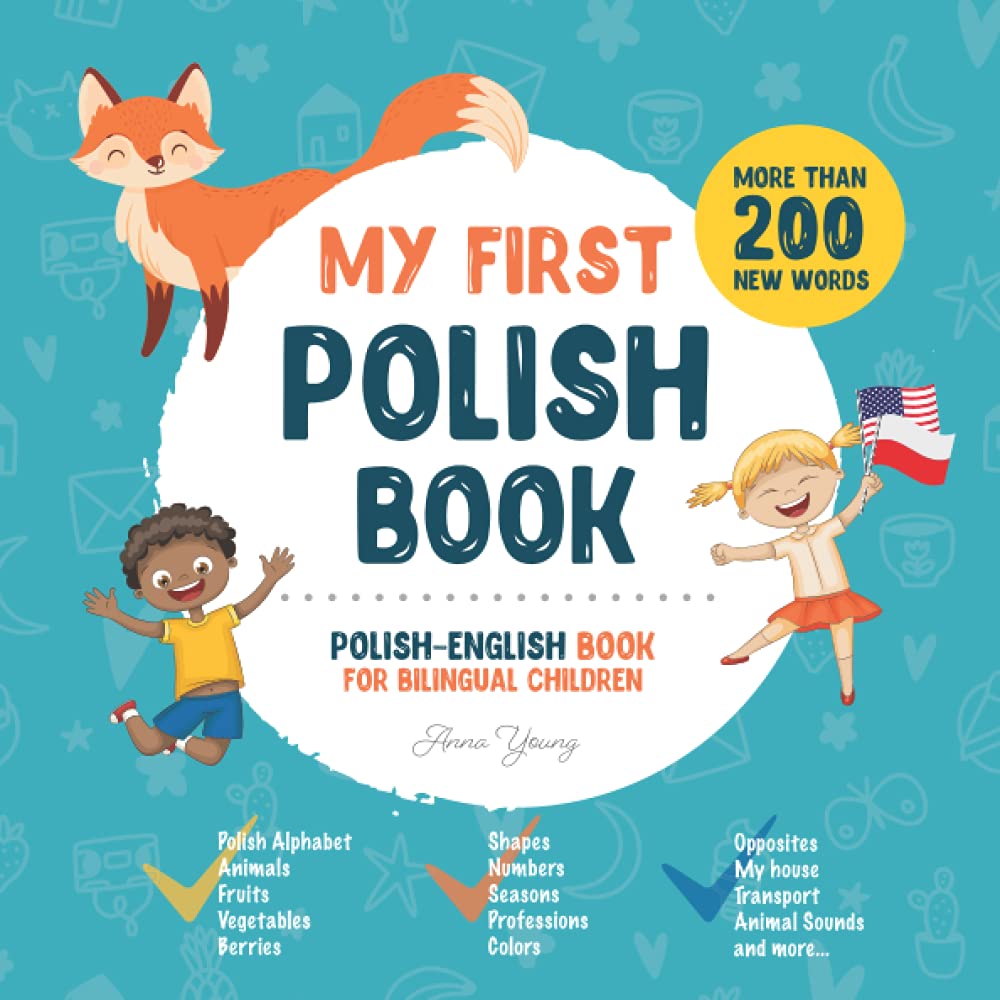 My First Polish Book. Polish-English Book for Bilingual Children ...