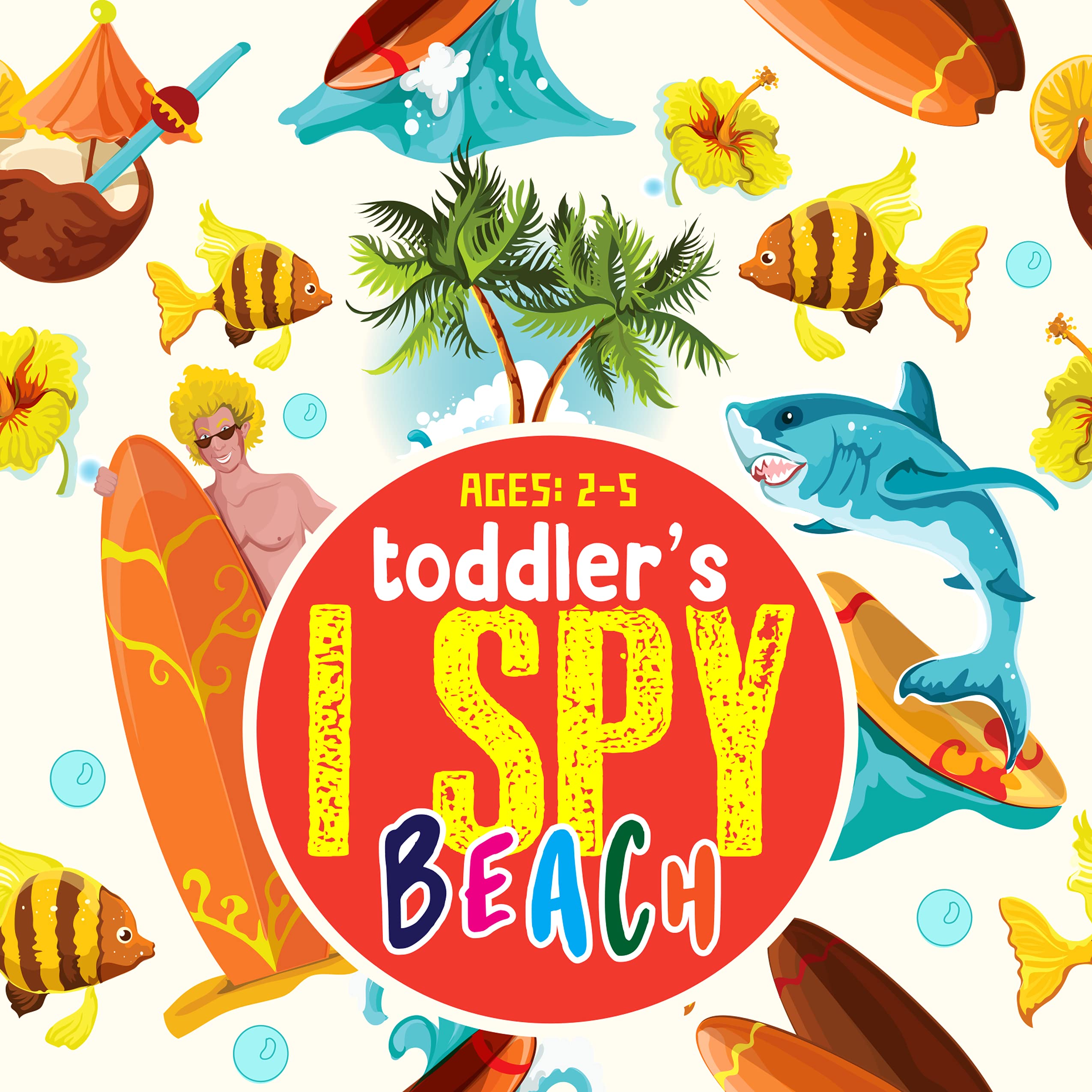 Toddler’s I Spy Beach : Picture Guess Activity Book Gift Idea for ...