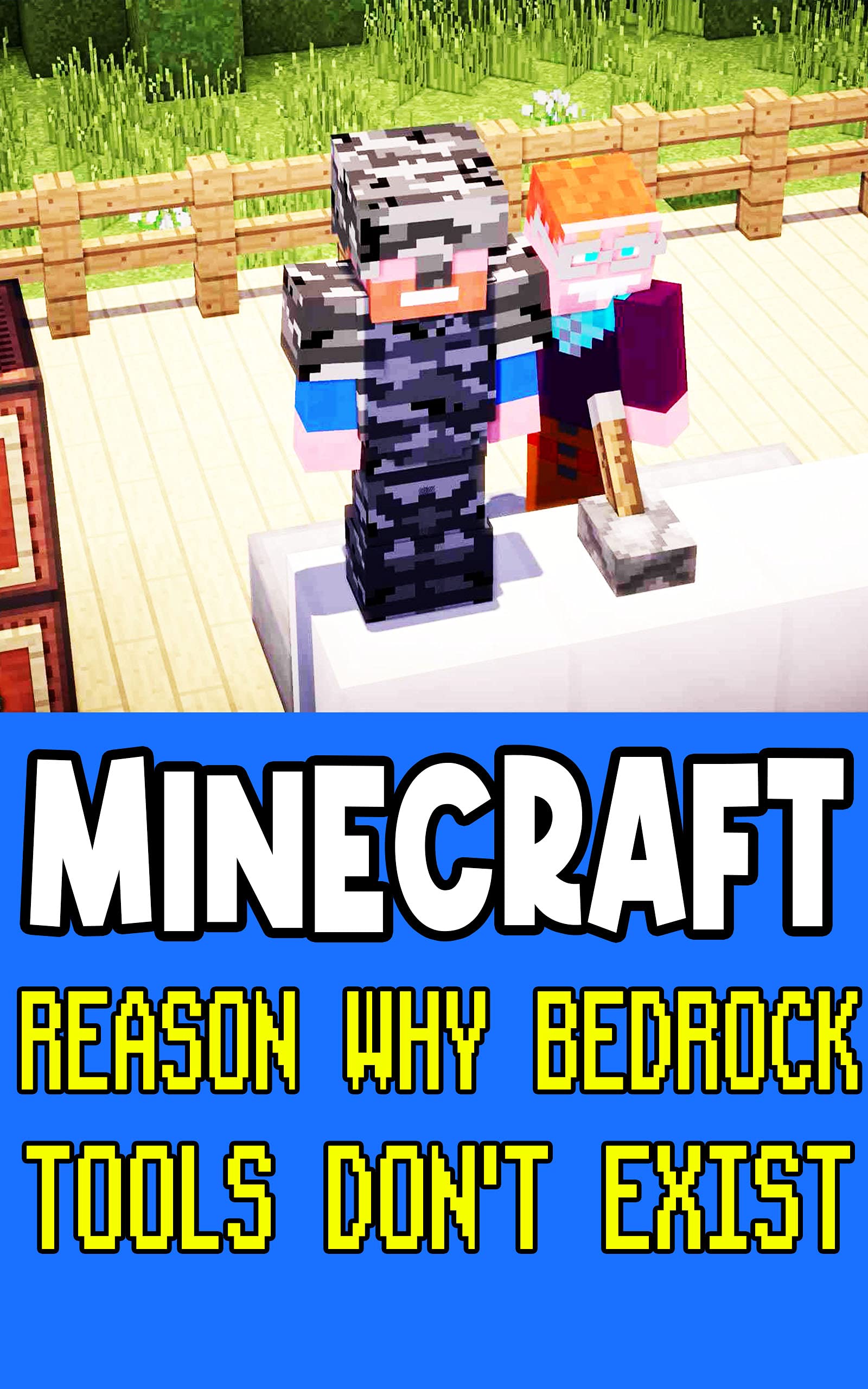 Minecraft : Reason Why Bedrock Tools Don't Exist by aurelien bargeot ...
