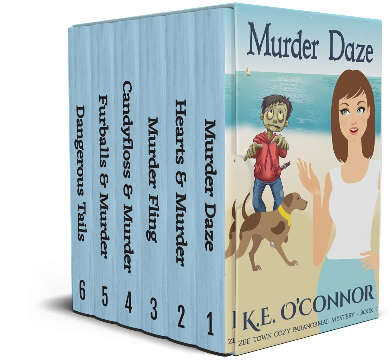 Zee Town Paranormal Cozy Mystery - Complete Series Omnibus: Books 1 - 6 ...