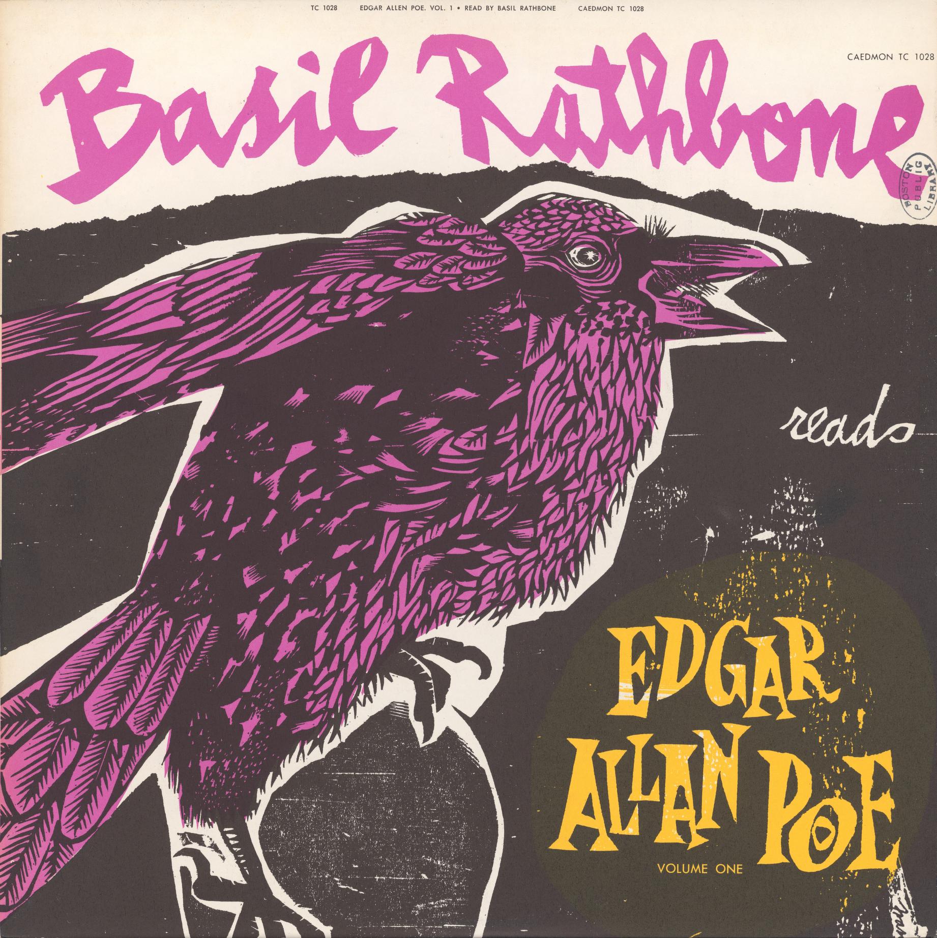 Basi Rathbone Reads Edgar Allan Poe: Volume One by Edgar Allan Poe ...