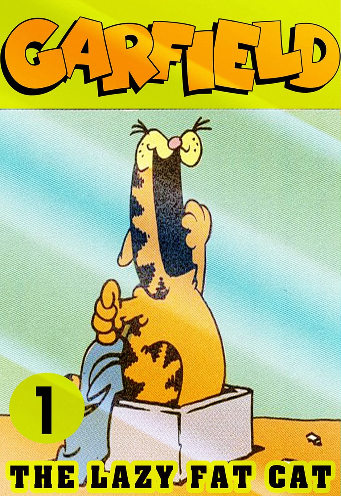 The Lazy Cat: Collection 1 - Funny Classic Garf-ield Cat Lazy Cartoon ...
