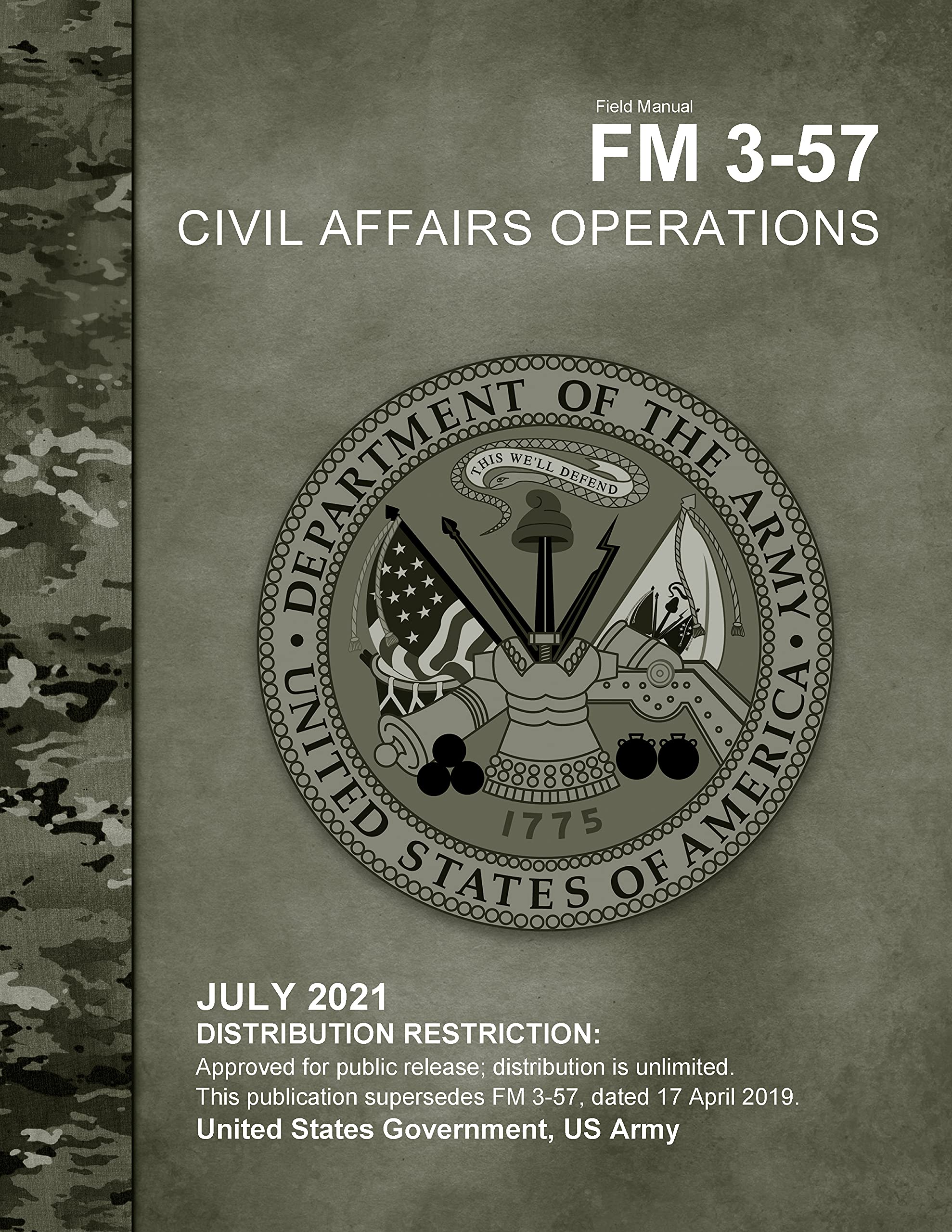 Field Manual FM 3-57 Civil Affairs Operations July 2021 by U.S. Army ...