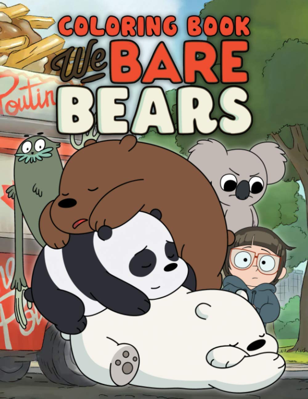 We Bare Bears Coloring Book: An Interesting Way To Relieve Stress And A ...