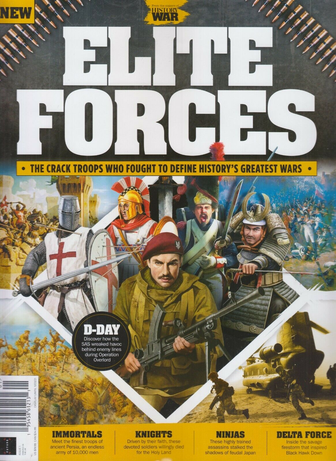 ELITE FORCES HISTORY OF WAR FUTURE MAGAZINE BOOKLET by Charles Ginger ...