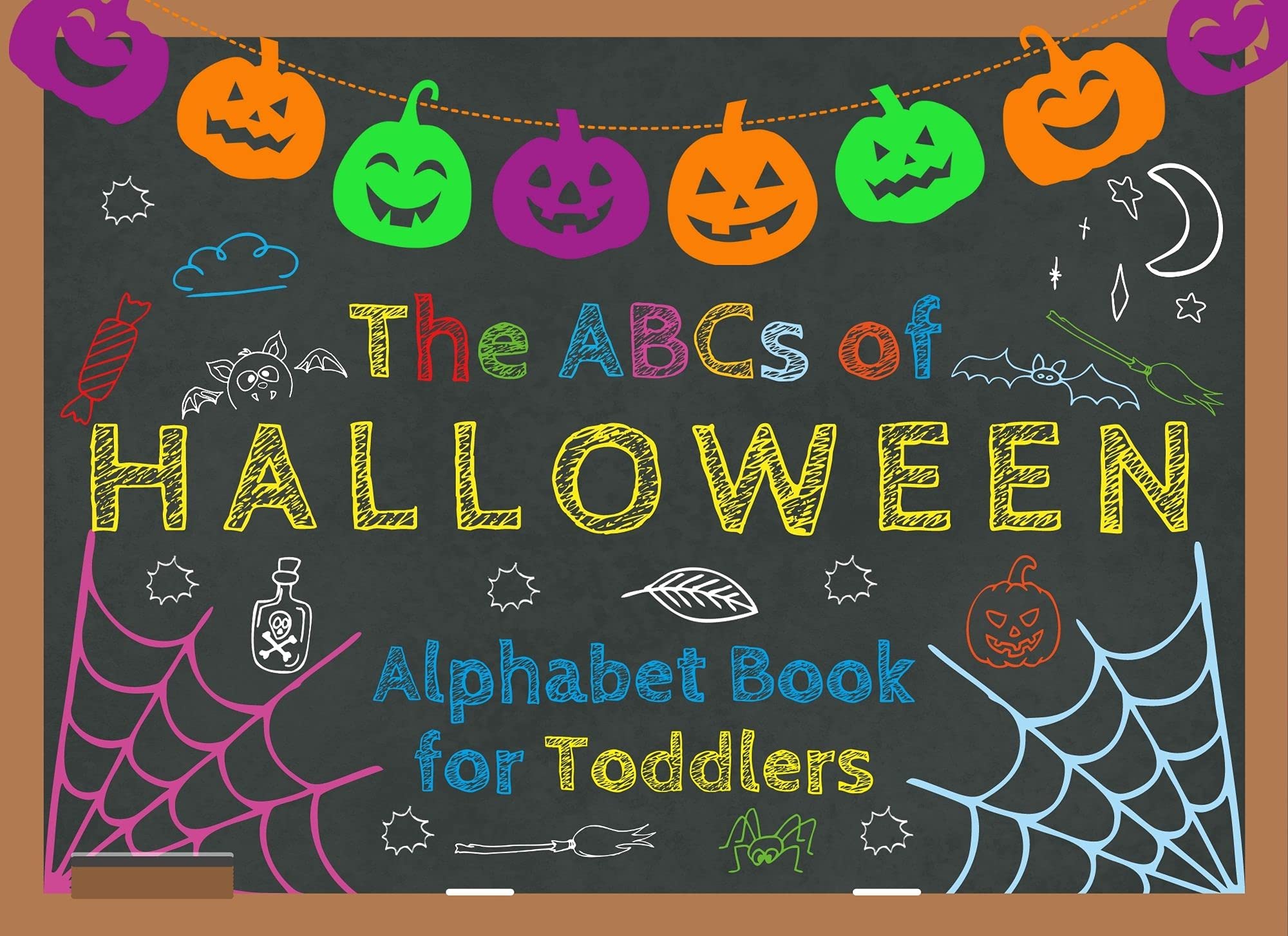 The ABCs of Halloween: Toddler Books Ages 1-3 | Alphabet Learning | ABC ...