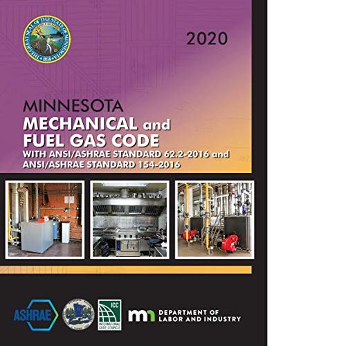 2020 Minnesota Mechanical and Fuel Gas Code with ANSI/ ASHRAE Standard ...