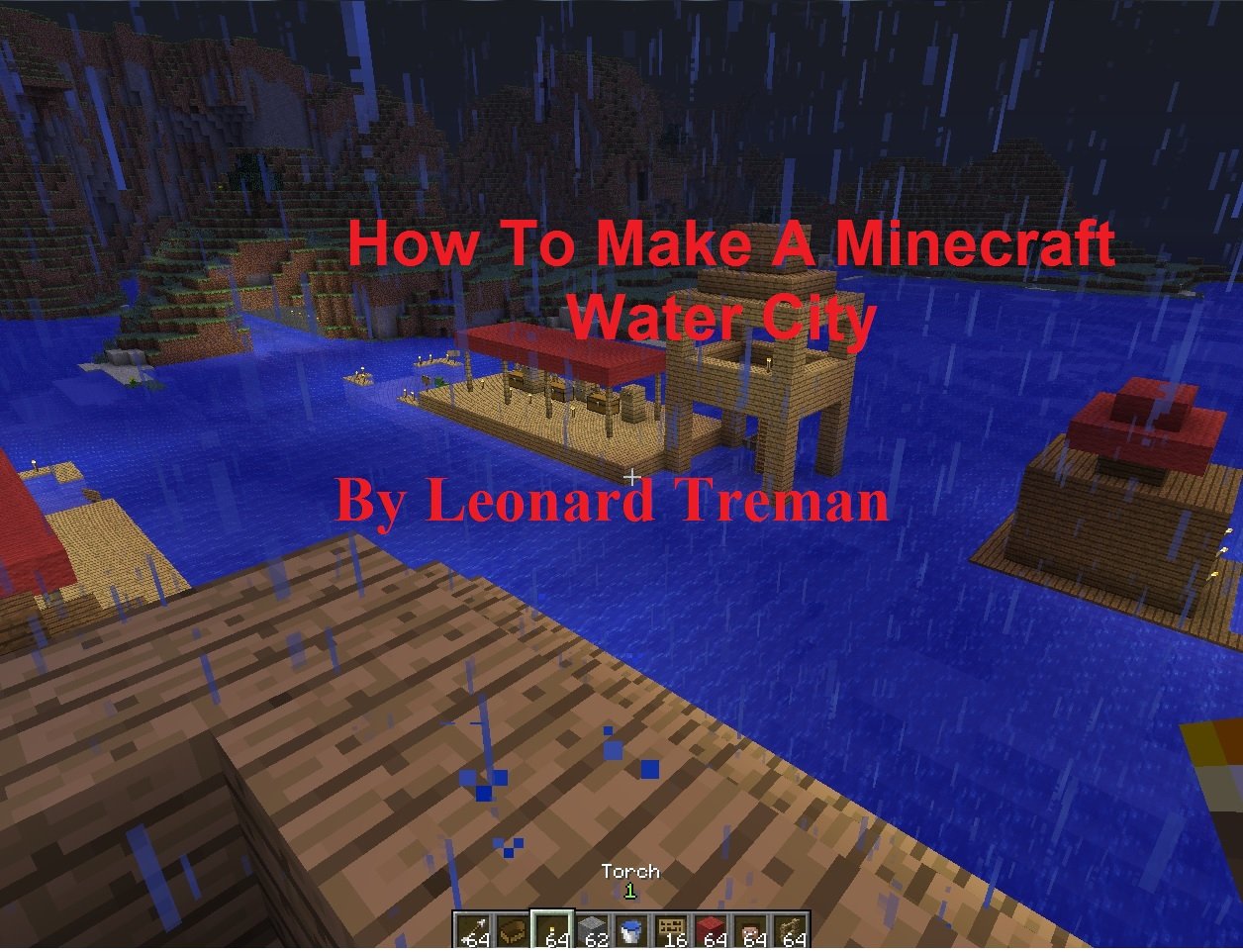 How To Make A Minecraft Water City by Leonard Treman | Goodreads