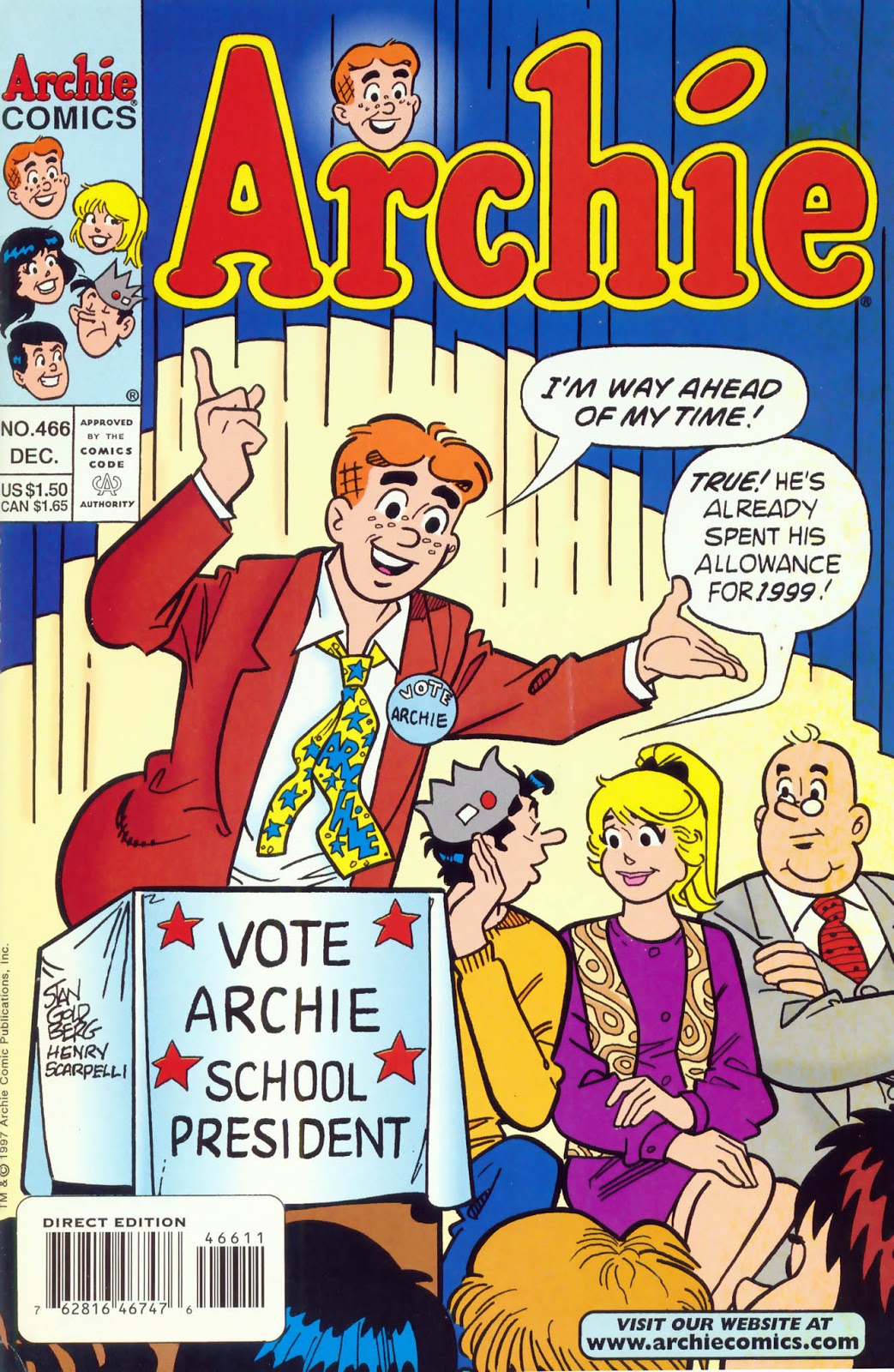 Archie (Archie, #466) by Archie Comics | Goodreads