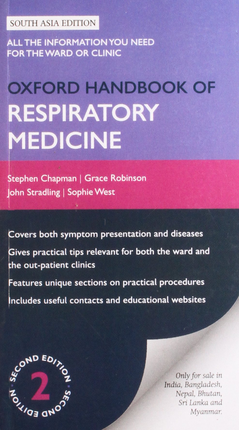 Oxford Handbook Of Respiratory Medicine, 2nd Edition by Stephen J ...