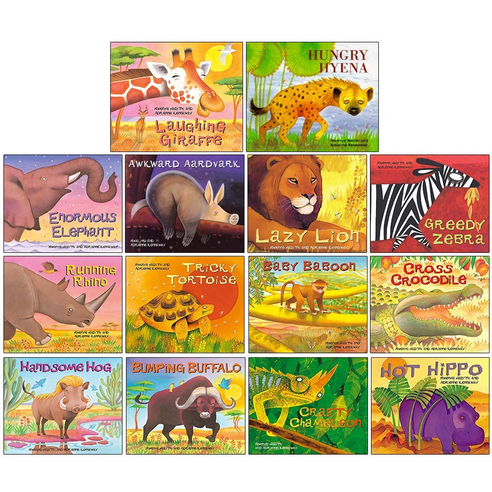 African Animal Tales Collection 14 Books Set By Mwenye Hadithi by ...