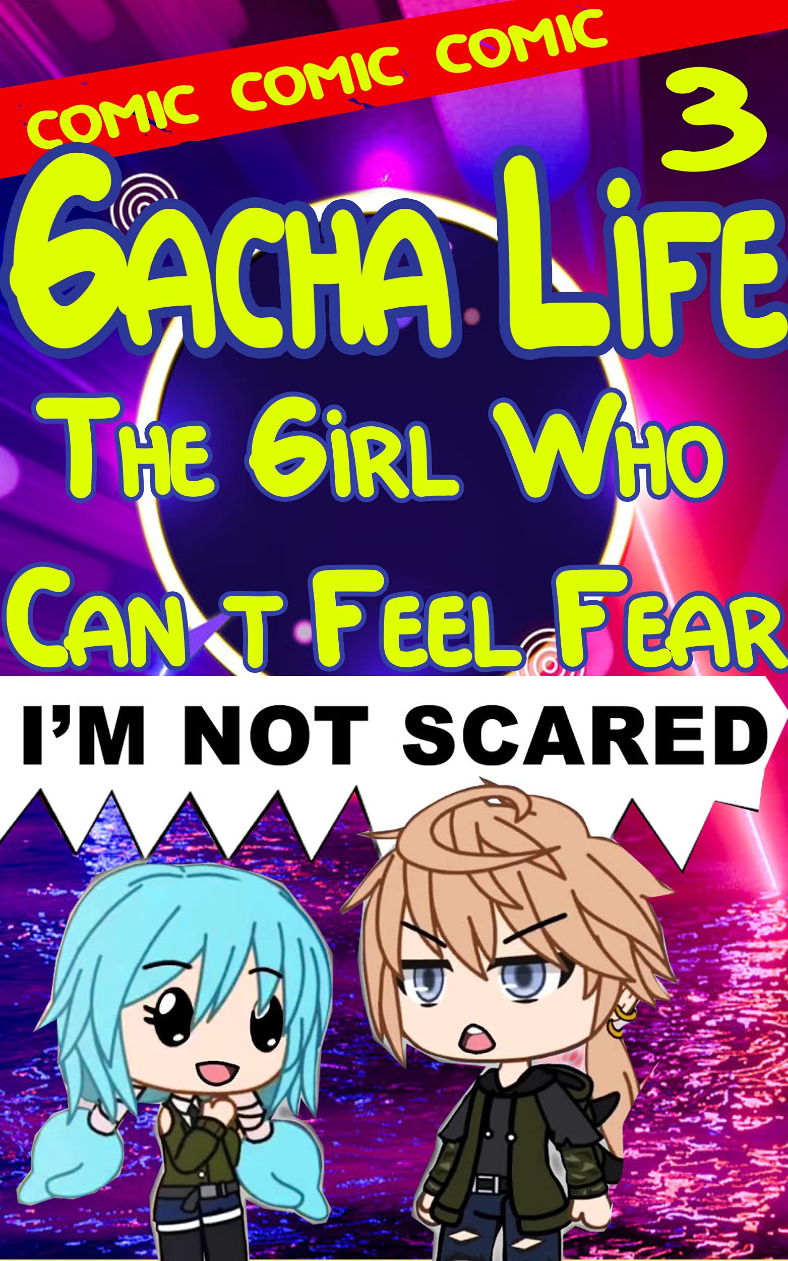 Gacha club comic funny story: Gacha life_The Girl Who Can't Feel Fear ...
