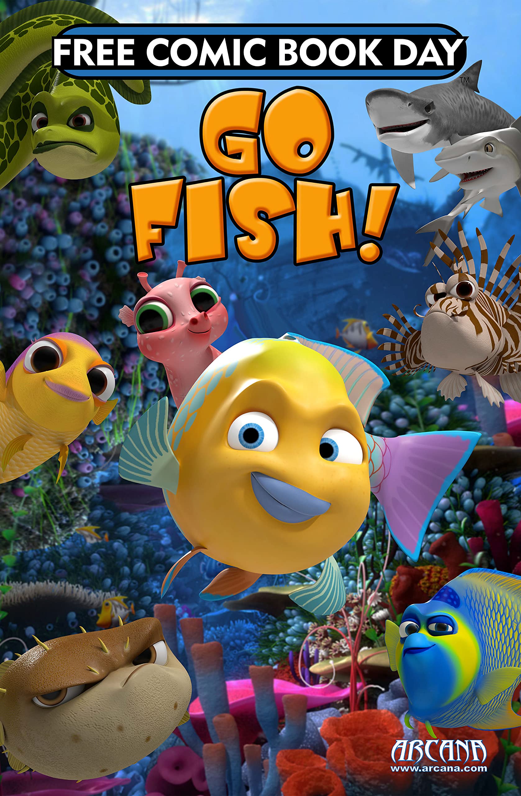 Arcana Studio Presents 2019 FCBD Ed: Go Fish by Sean Patrick O'Reilly ...
