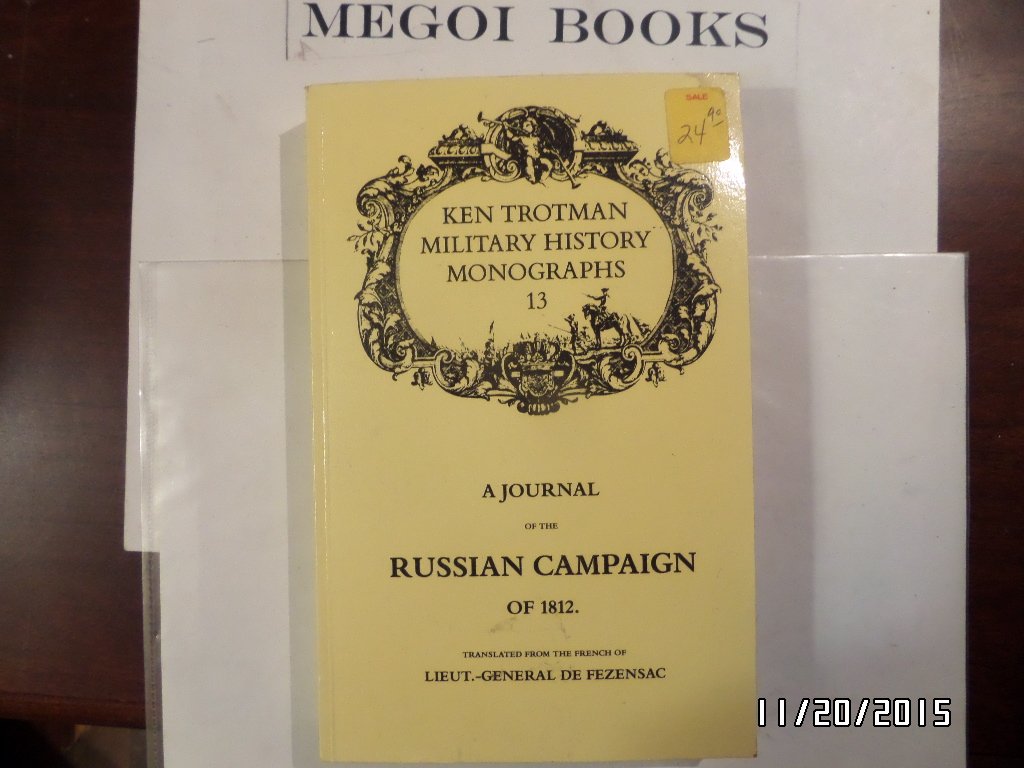 Journal of the Russian Campaign of 1812 by colonel-w-knollys | Goodreads