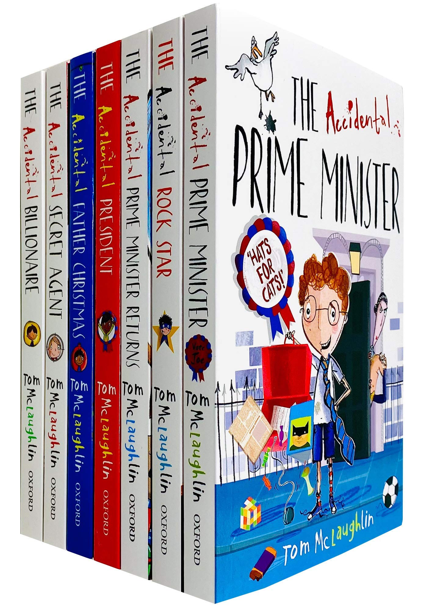 The Accidental Series 7 Books Collection Set by Tom McLaughlin by Tom ...