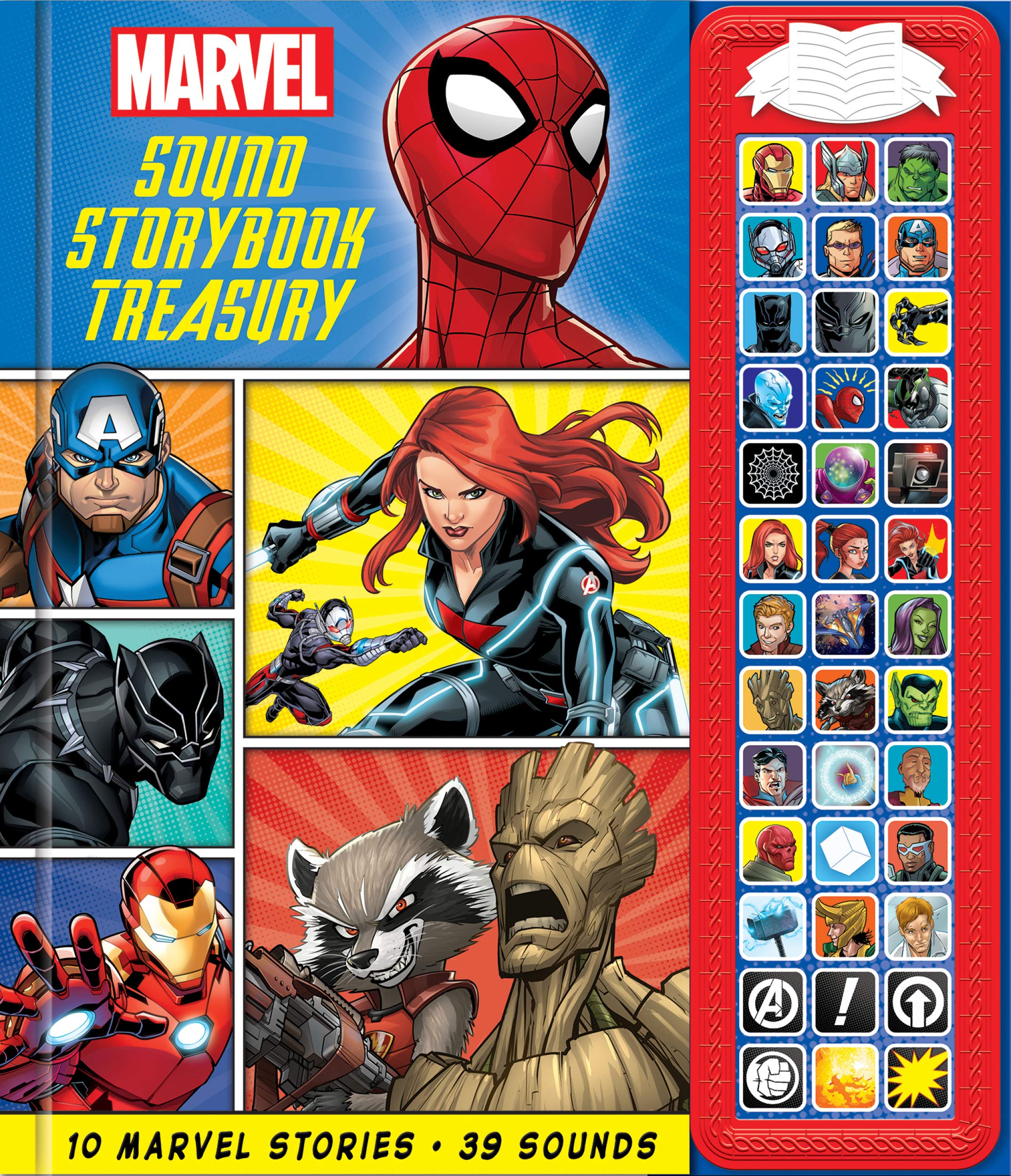 Marvel - Spider-man, Avengers, Black Panther, and More! Sound Storybook ...